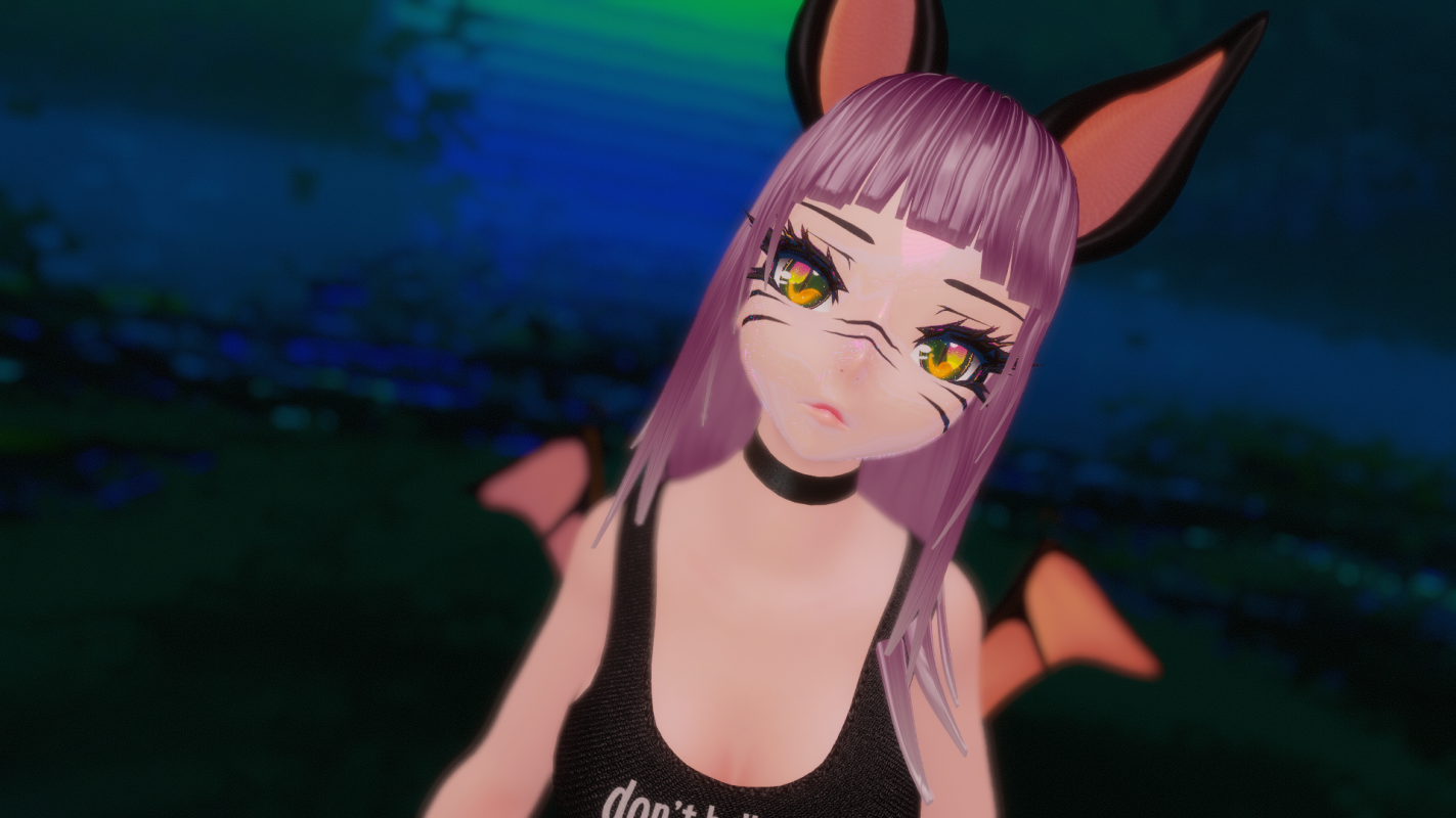 Svetlana the Bat Demon VrChat & VRM - karmafox - BOOTH