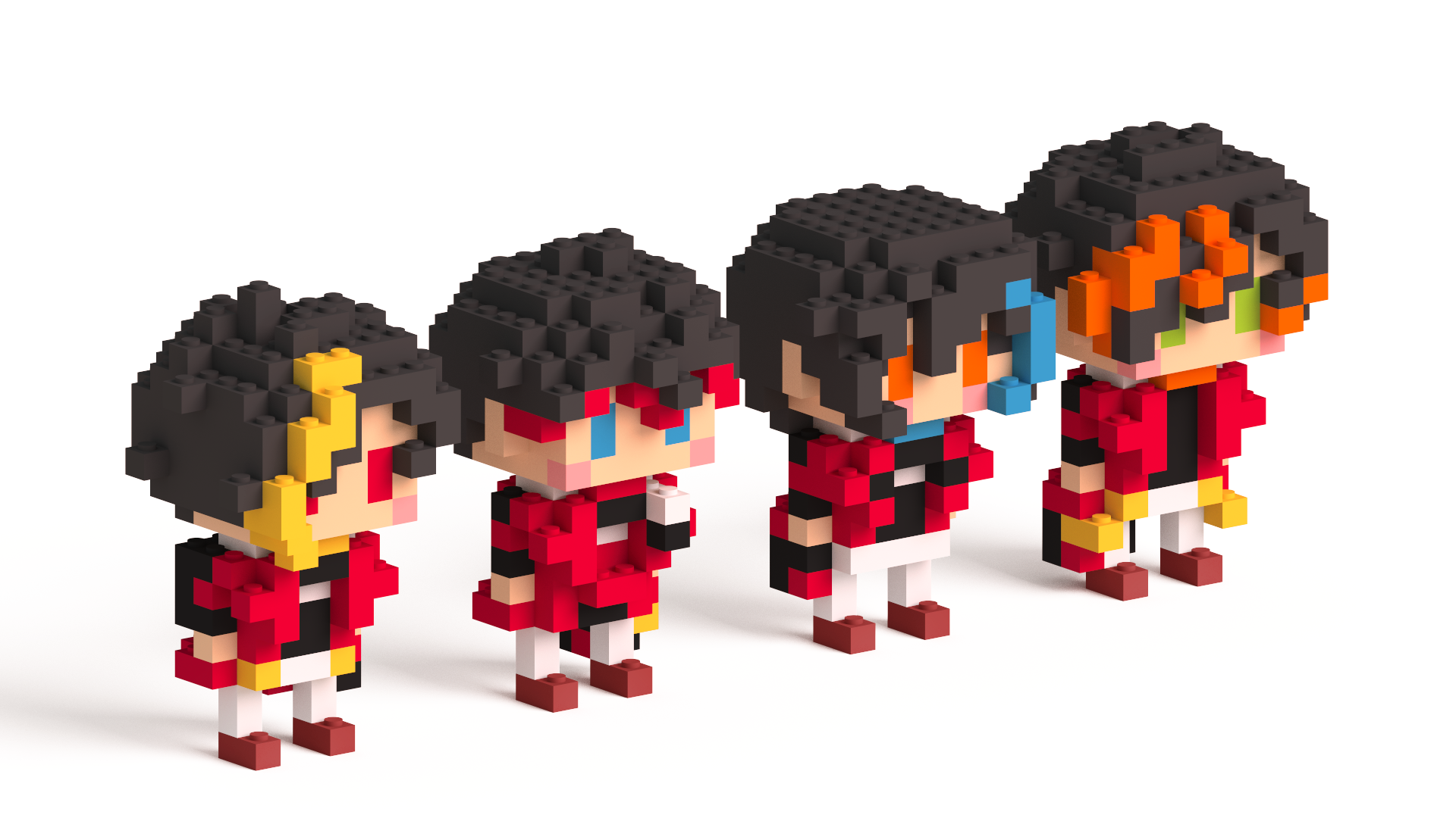 ミタクルブロック：Drop Dead Dolls バレンタイン衣装ver - mitacleblock - BOOTH