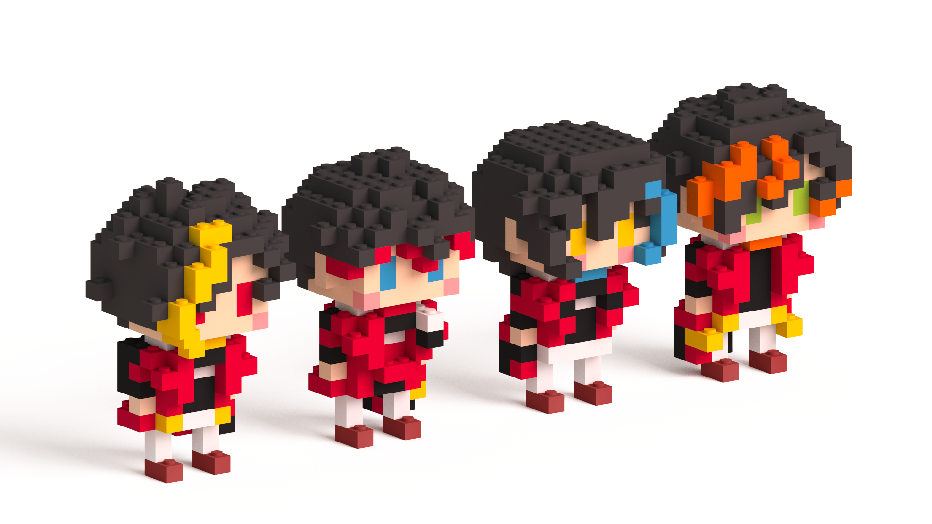 ミタクルブロック：Drop Dead Dolls バレンタイン衣装ver - mitacleblock - BOOTH