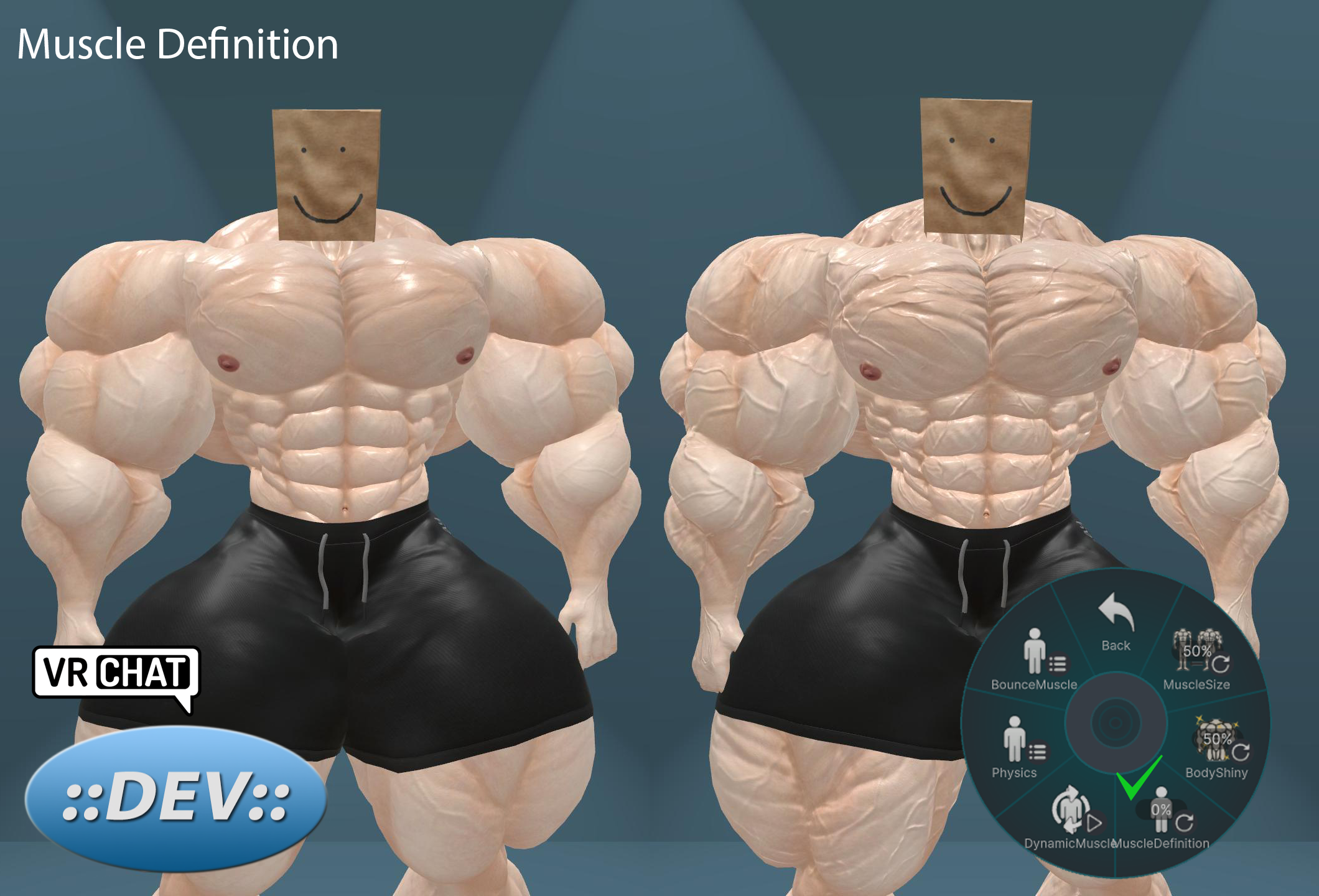 devMuscle XG Muscle Body Bundle(Pecs+Breast) - devmuscle - BOOTH
