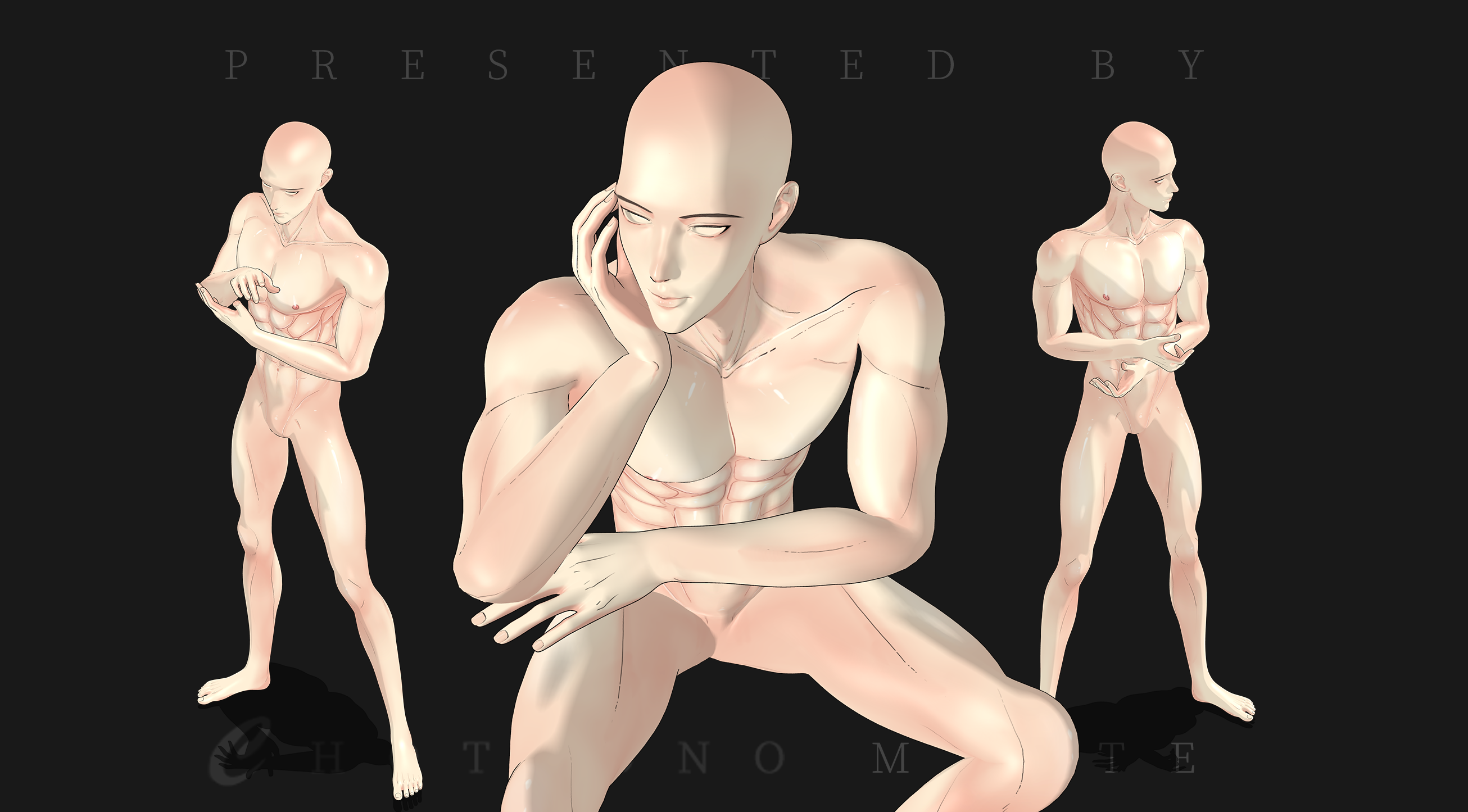 csp用の3D男性モデル - jminato - BOOTH