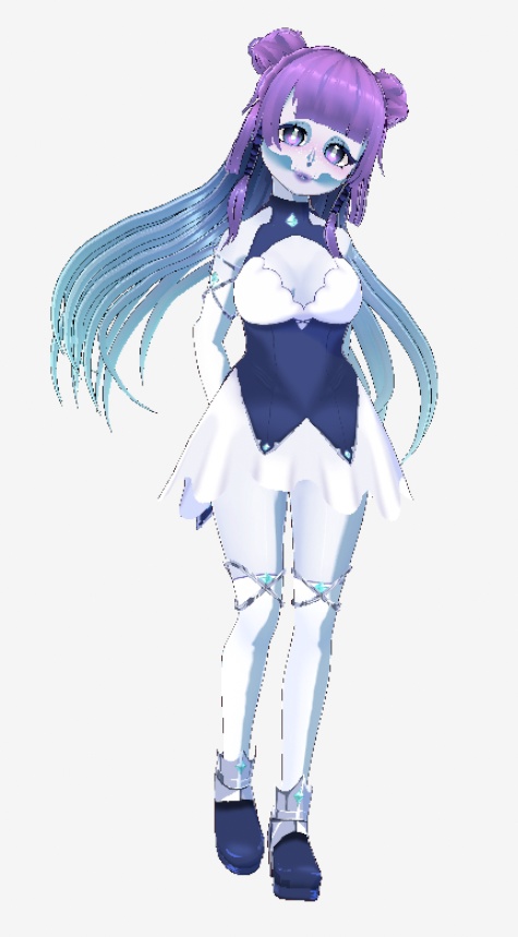 Free Ghost VRoid 3D Model - freevroids - BOOTH