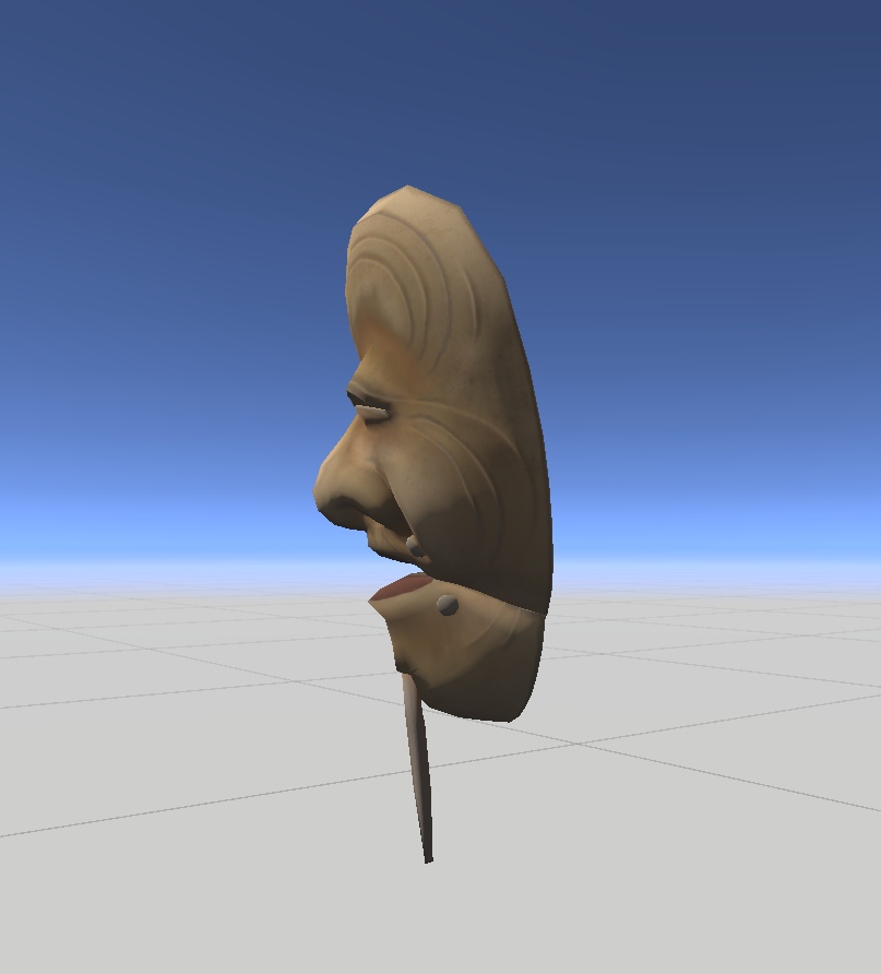 『VRChat』翁の面 能面 - WALLACEのBOOTH（ウォレス） - BOOTH