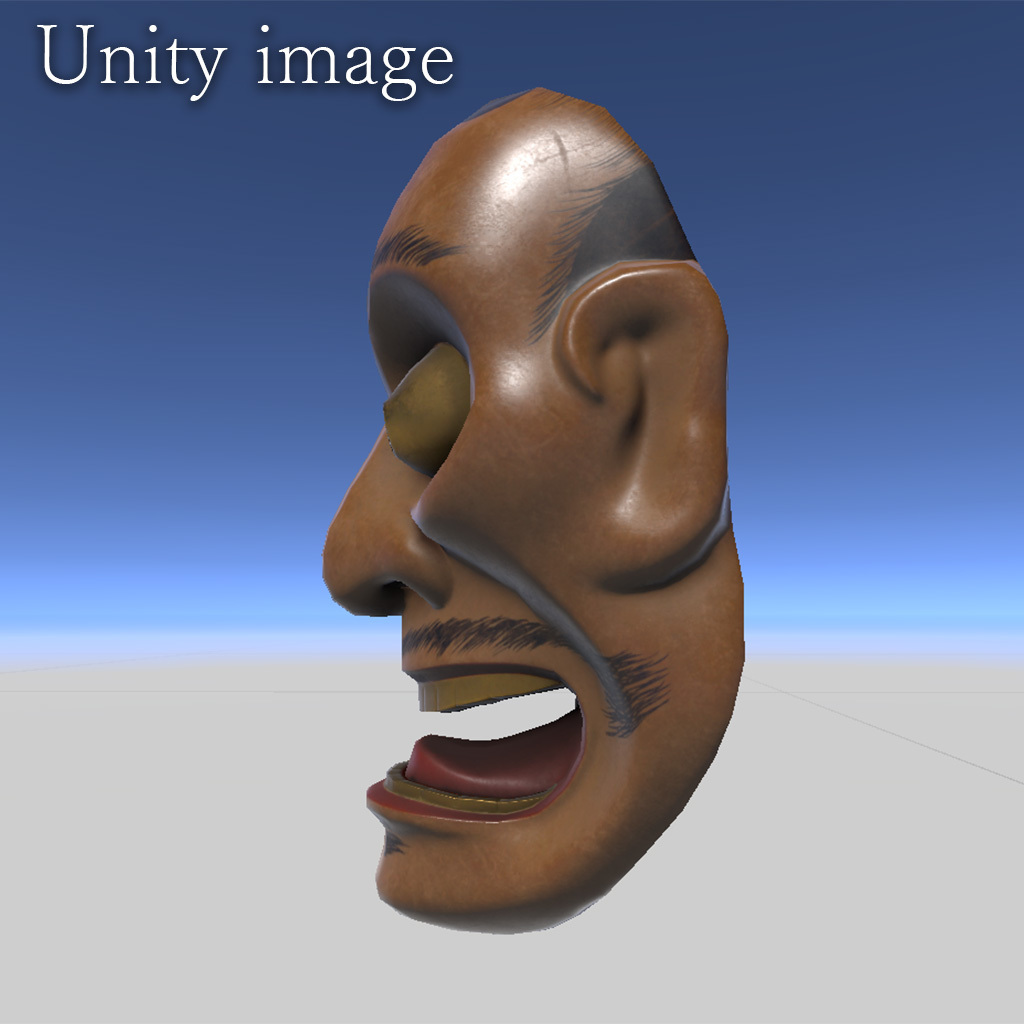 『VRChat』大飛出の面 - WALLACEのBOOTH(ウォレス) - BOOTH