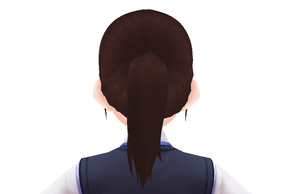※VRoidstudioベータ版で作成しています[ Vroid ] 清楚系ポニーテール|| Pure Pony Tail || 清楚系馬尾 ...