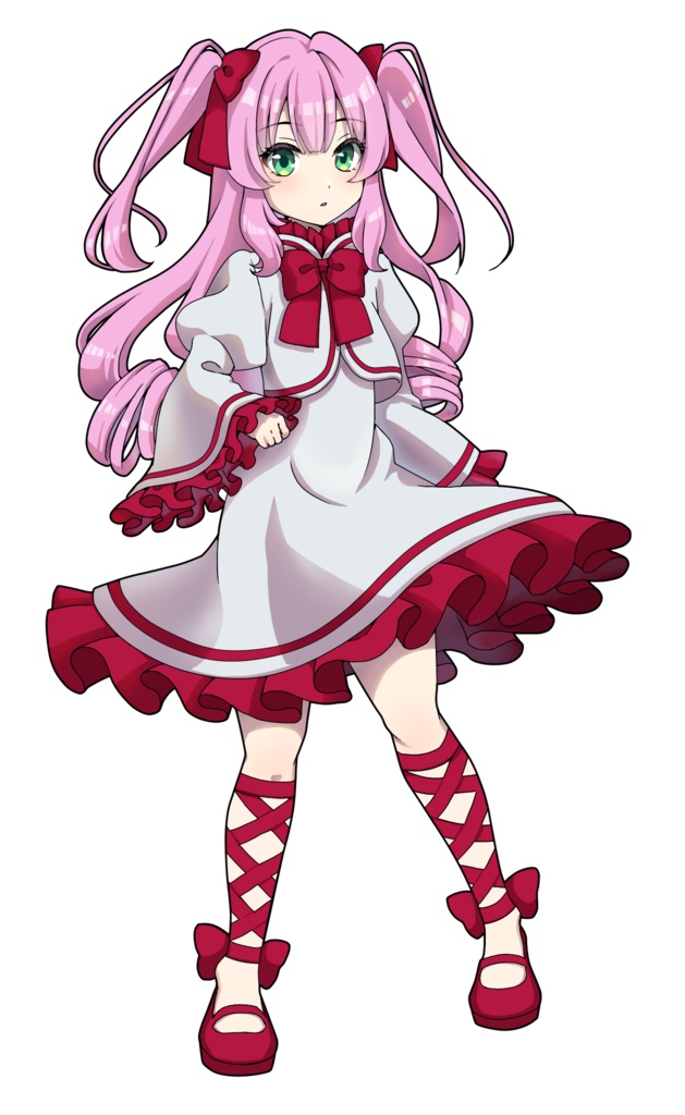 フリルな立ち絵 - sum-sam-cold - BOOTH