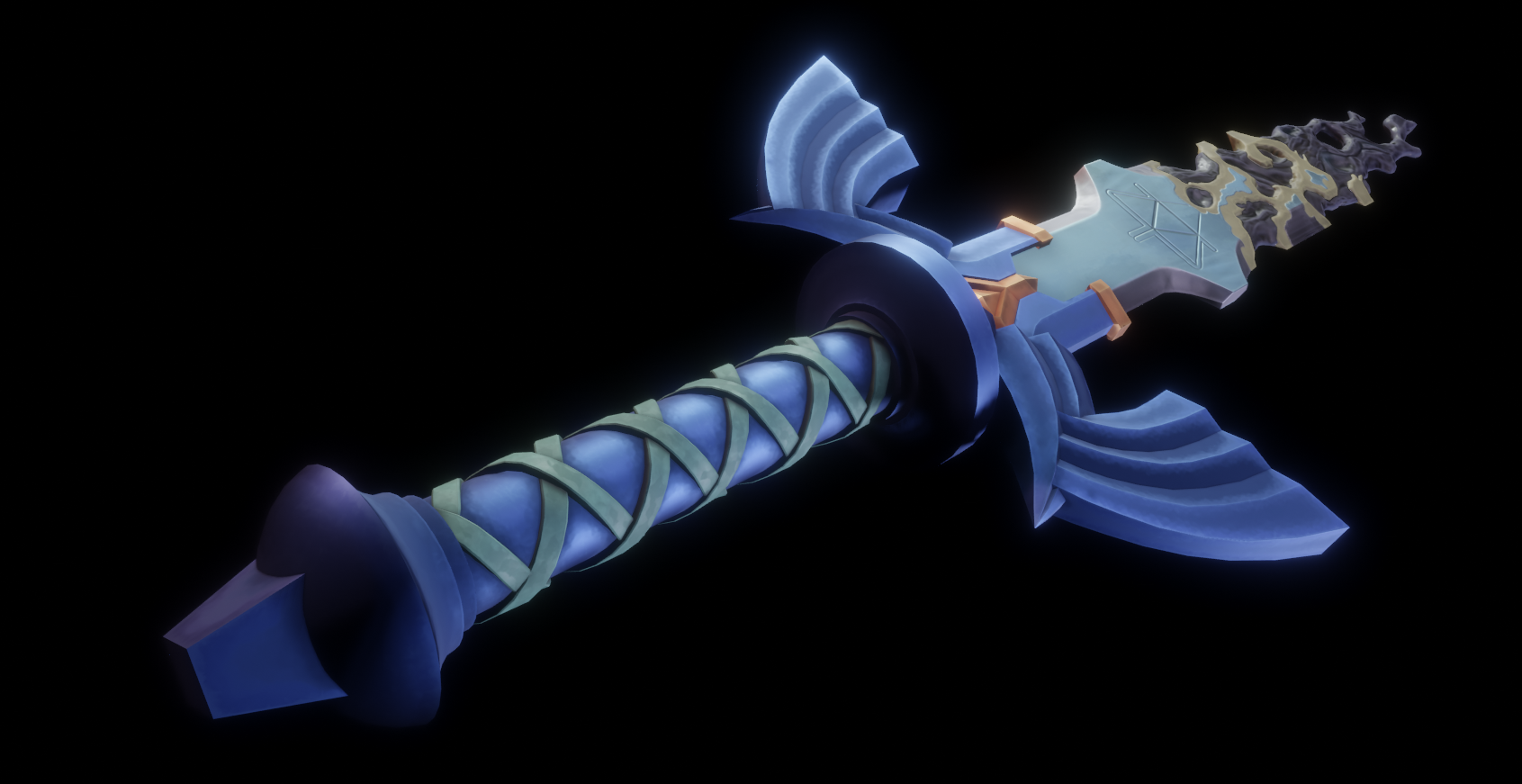 Legends of Zelda TotK - Decayed Master Sword - R4ven's 3D store - BOOTH