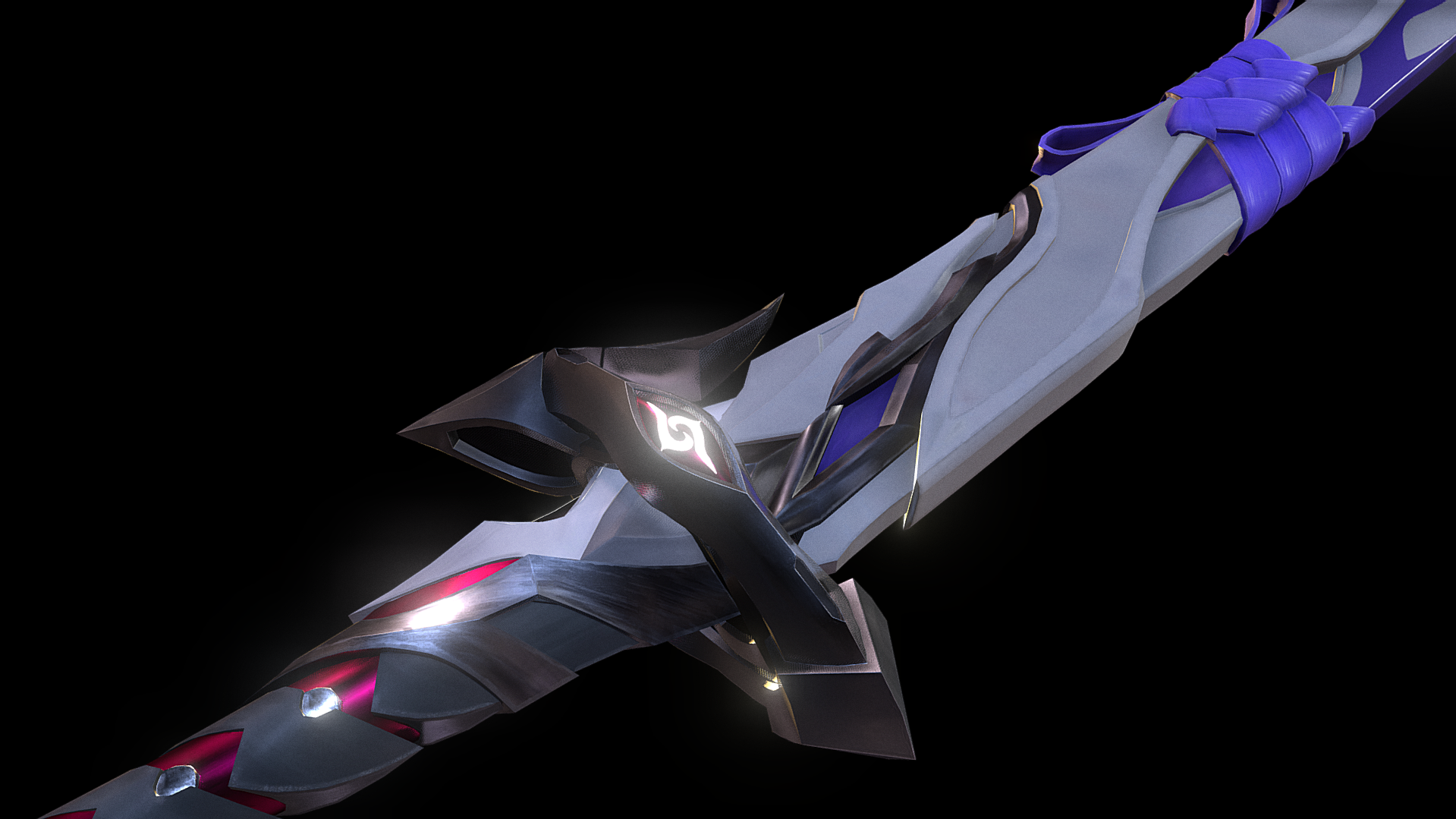Honkai Star Rail - Acheron's Katana - R4ven's 3D store - BOOTH