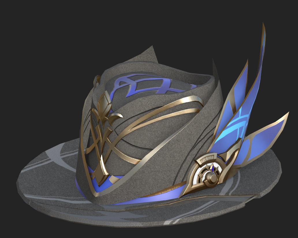 Honkai Star Rail - Mikhai's Hat - R4ven's 3D store - BOOTH