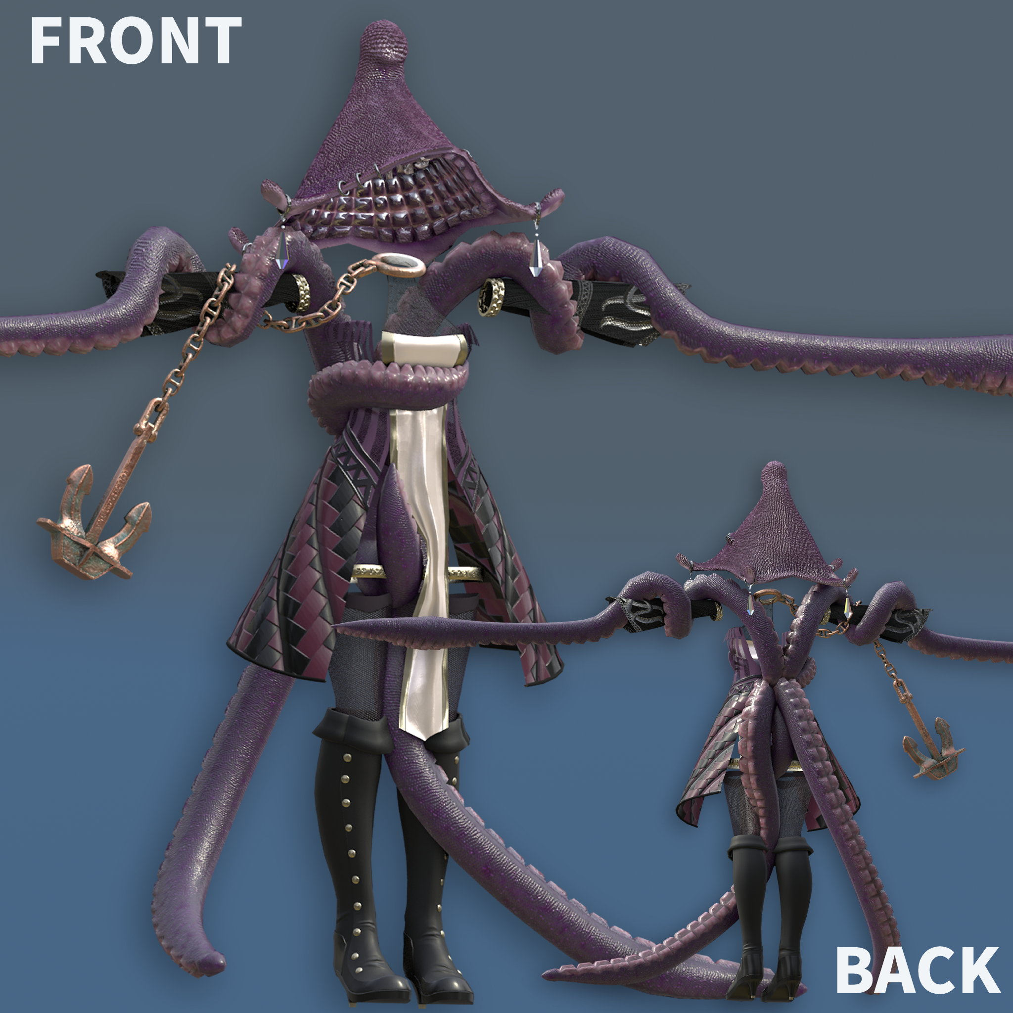 12/25までFullset￥1000off！ABYSS WITCH (複数アバター対応) - イルカネズミ百貨店 - BOOTH