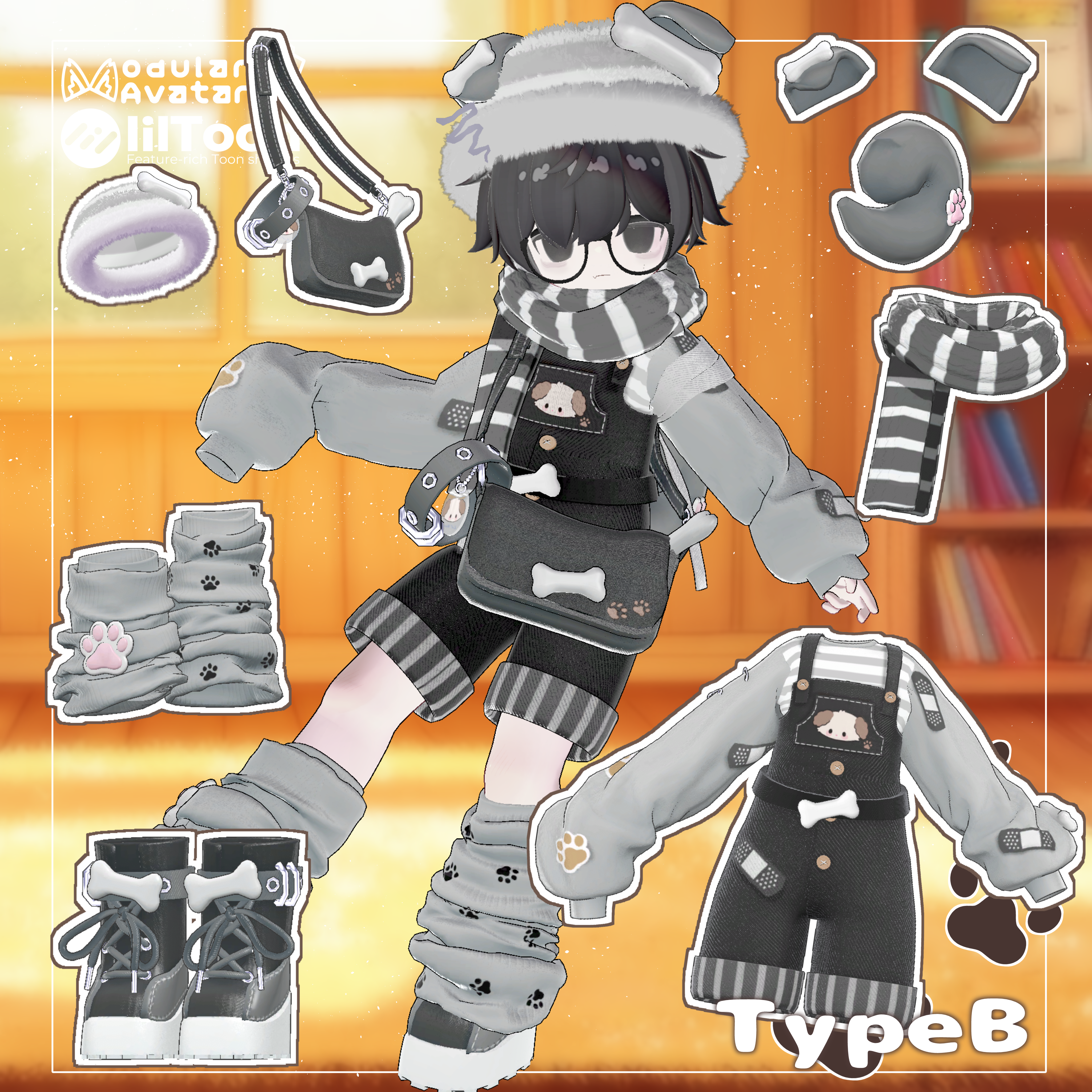 ぱうぱうぱぴー【VRC想定】 - Lil🤍Match - BOOTH