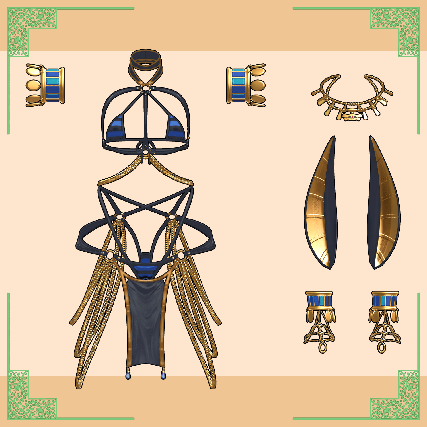 しなの用水着【Anubis Summer】 - にゃわて荘BOOTH - BOOTH