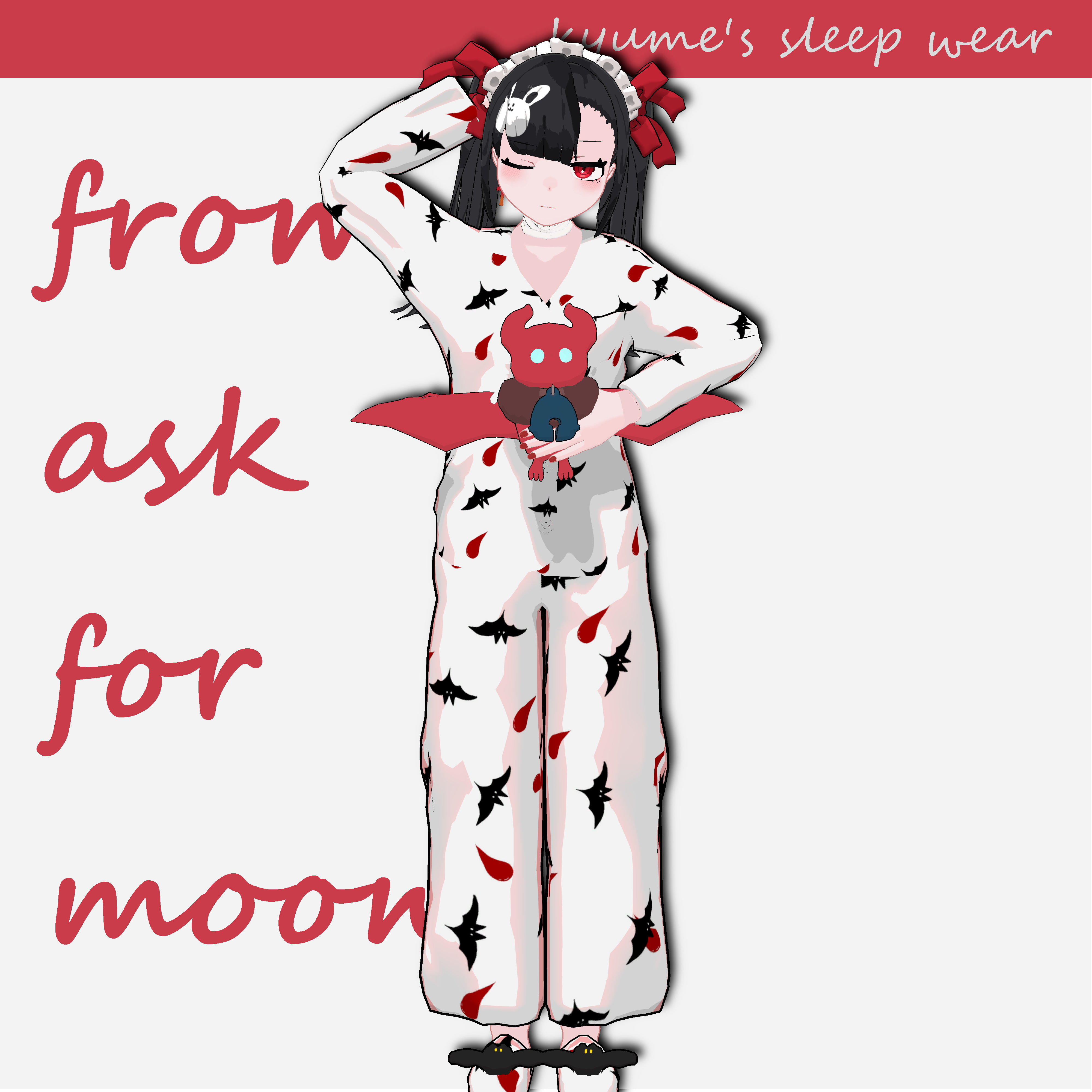 【吸血鬼メイド対応】sleep wear - ask for Moon - BOOTH