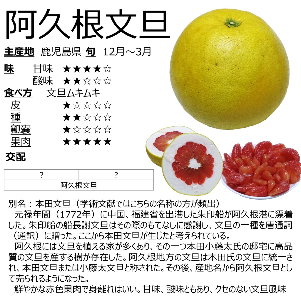 みかん図鑑（ゆうメール） - mikan-note - BOOTH