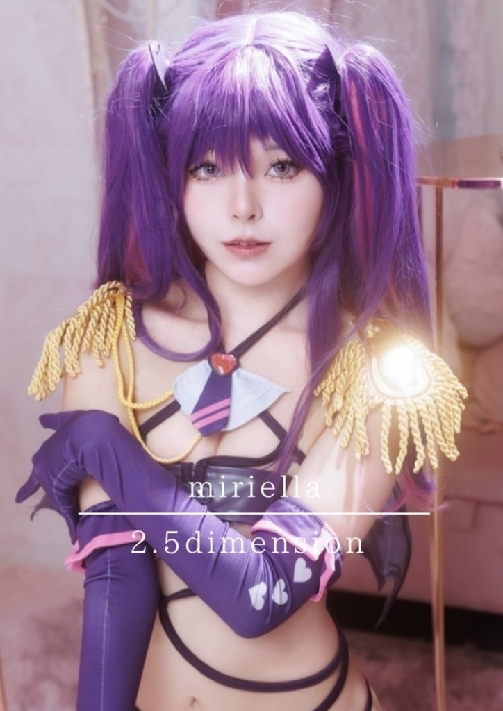 c106 2.5次元の誘惑 橘 美花莉 ミリエラ写真集 「先輩」 - はじめ書店 - BOOTH