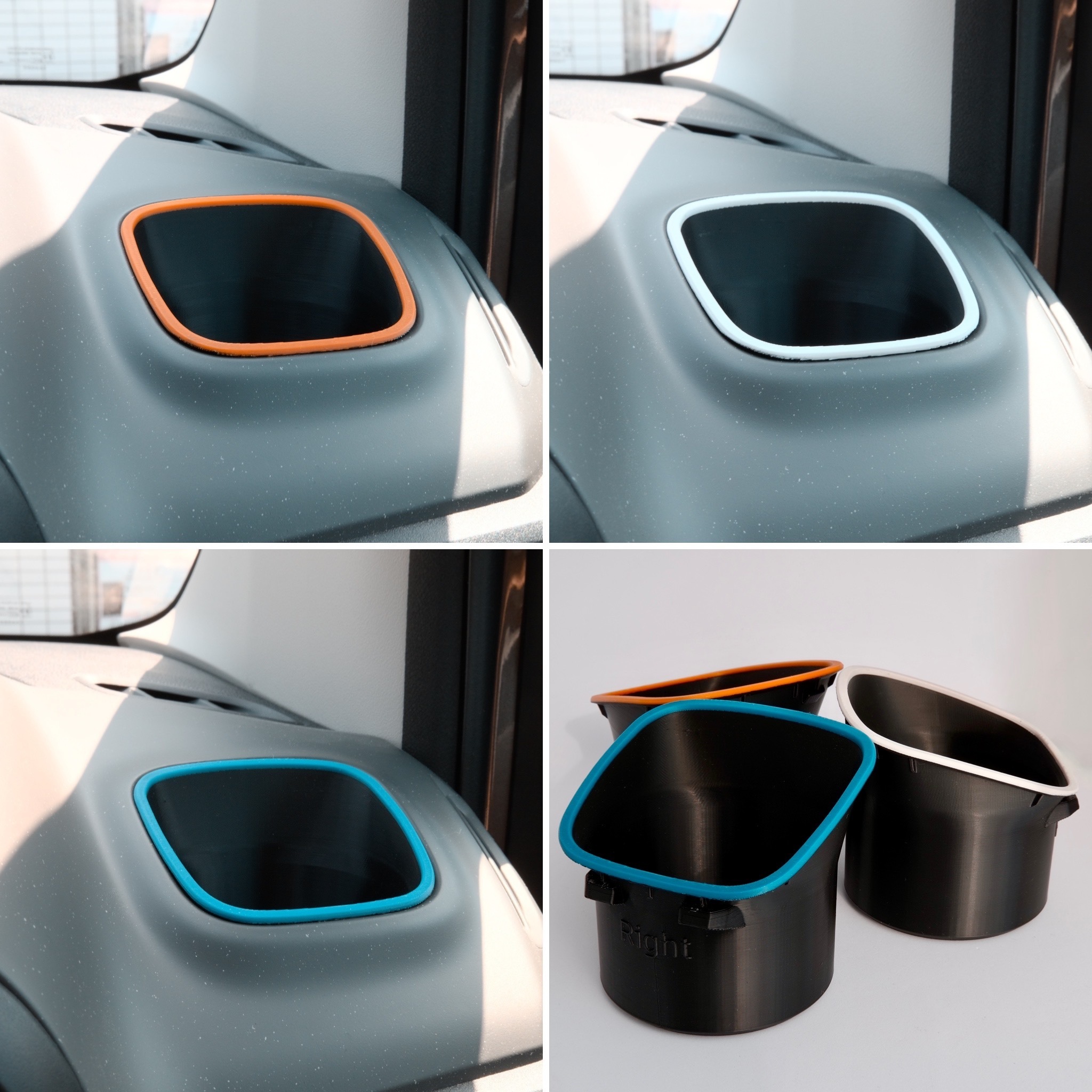 マルチカラー版 ベルランゴ 大径ドリンクホルダー(直径75mm) - yskLab - BOOTH