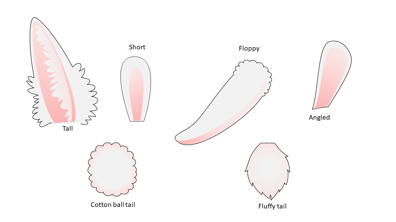 Bunny Set | Vtuber Assest - otomei - BOOTH