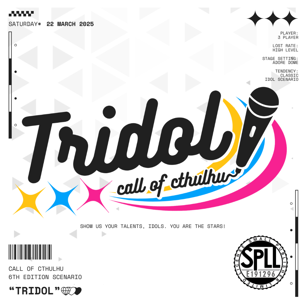 CoC6th「Tridol」SPLL:E191296 - ハバネロ。 - BOOTH