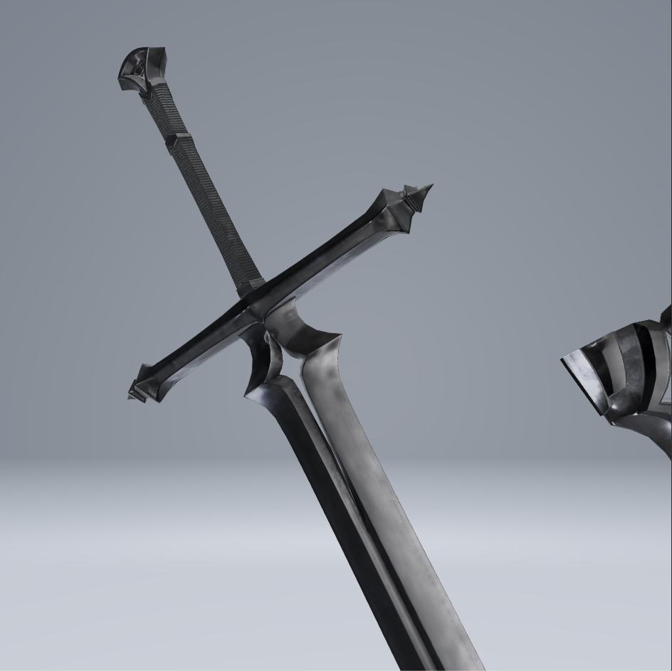 VRChat向けモデル「longsword&sheath」 - hermitage - BOOTH