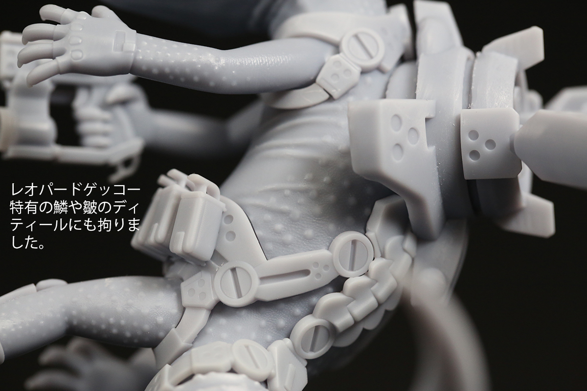 Space Bounty Hunter -Leopard Gecko-ガレージキット送料無料 - Gecko Knight - BOOTH