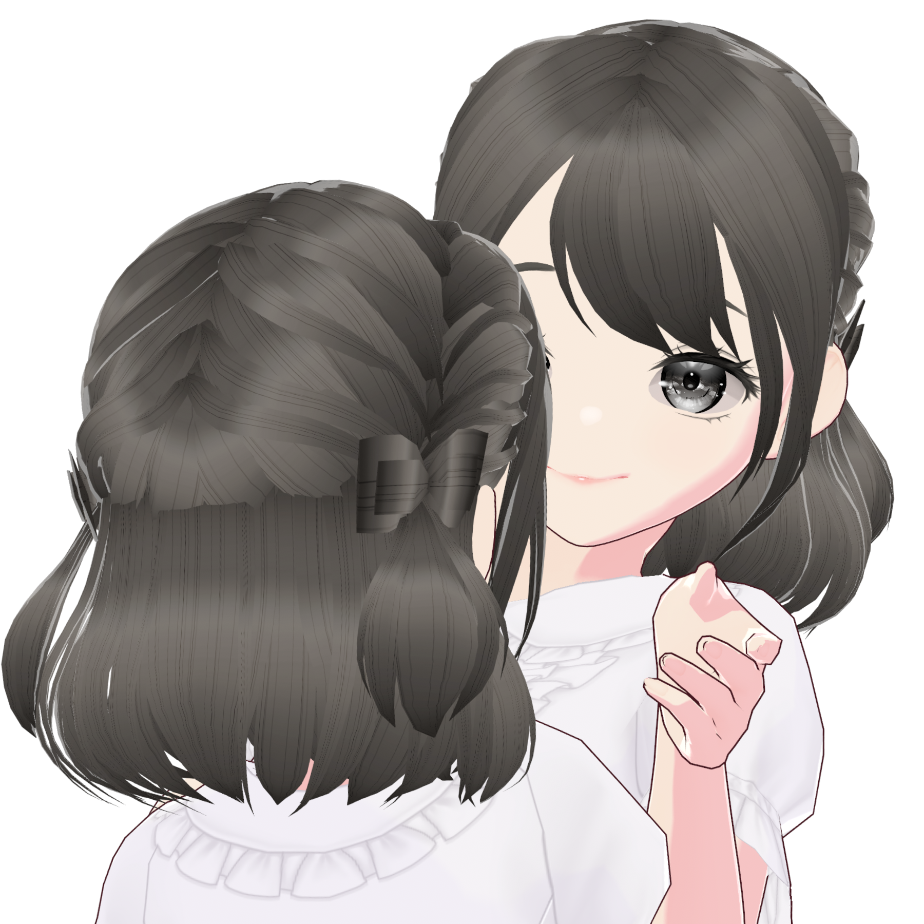 【VRoid】正式版・β版 Hair Preset - Official / Stable and Beta Version - Short ...