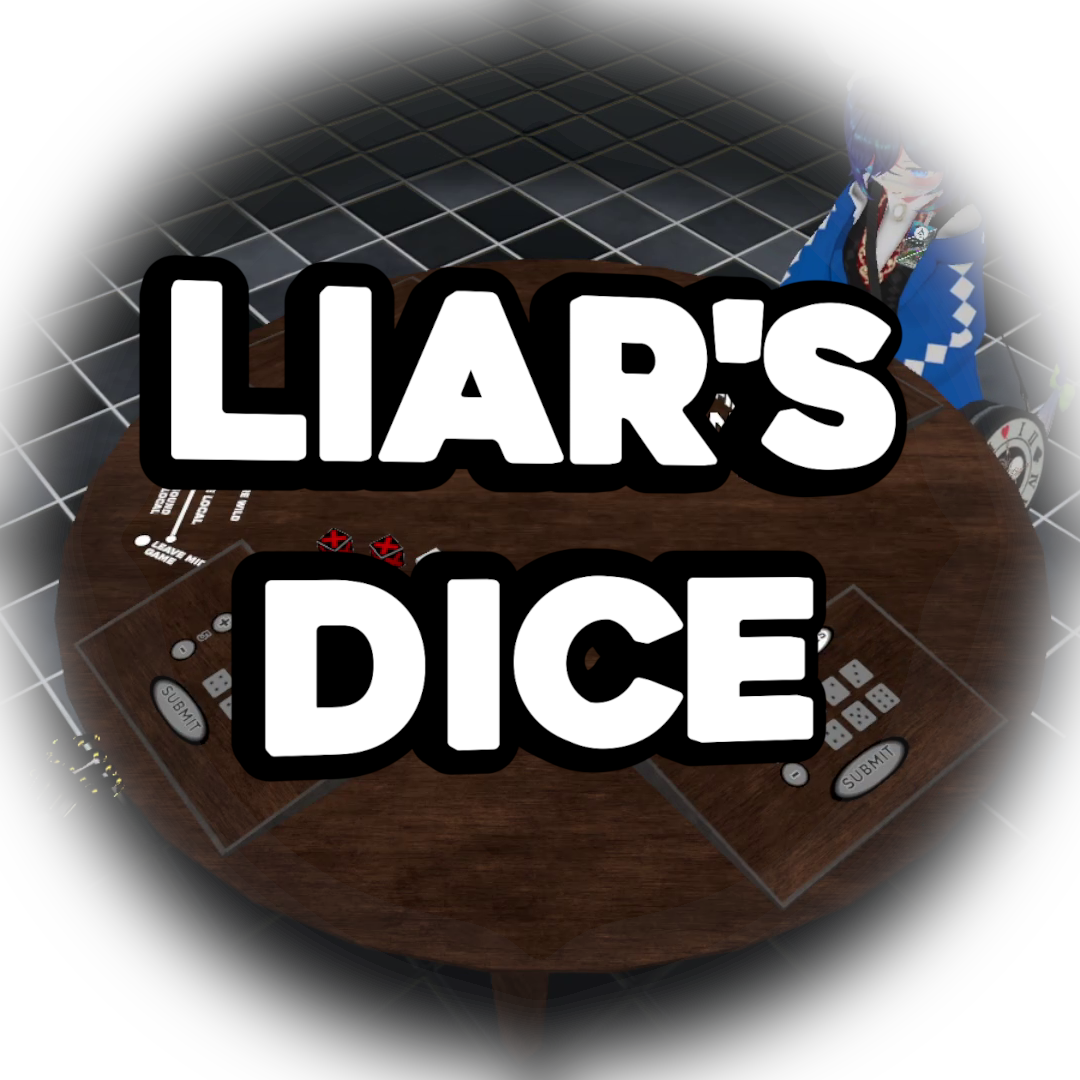 VRChat-Liar's Dice World Prefab - mcphersonsound - BOOTH