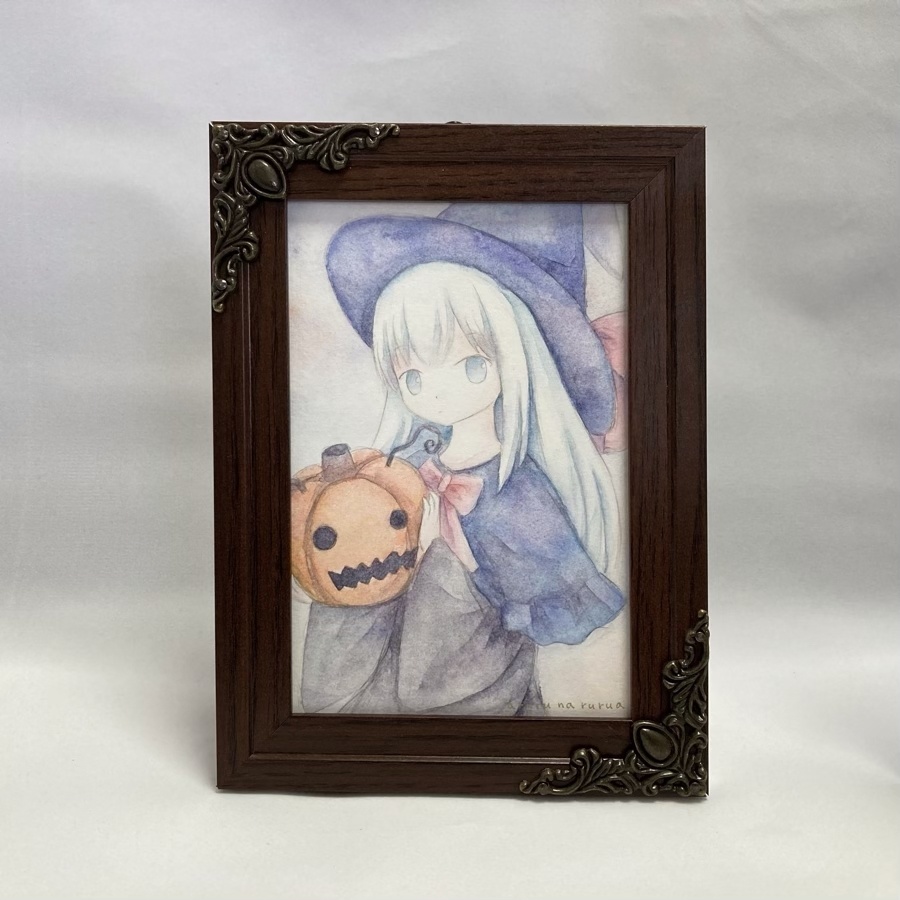 額装原画「魔女 I」 - aruru na rurua - BOOTH