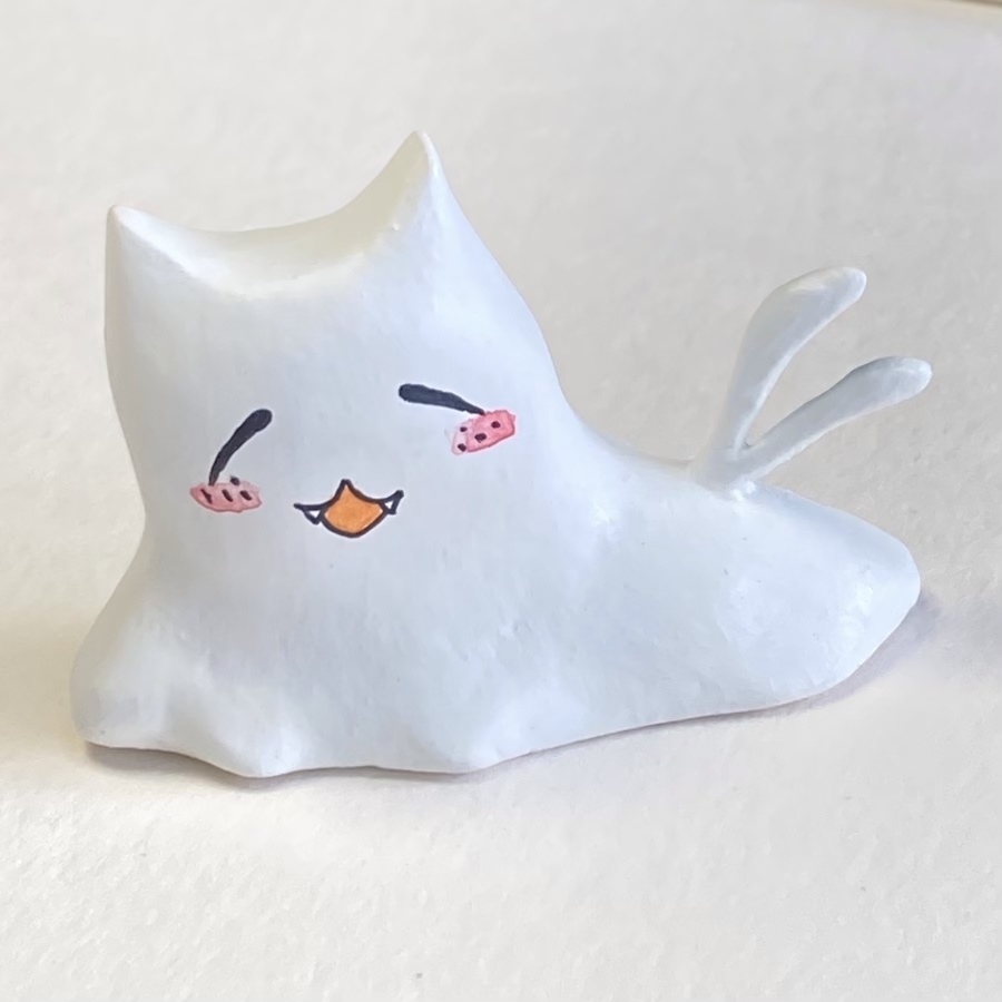 とけるネコの置物 - aruru na rurua - BOOTH