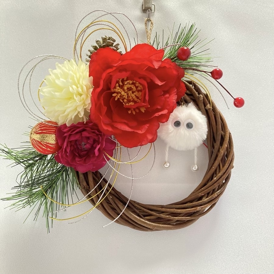 ケサランパサランの和風リース - aruru na rurua - BOOTH