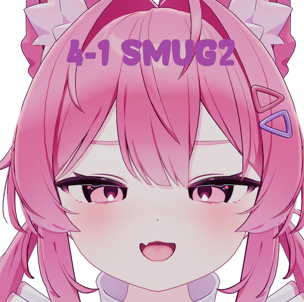 プラム -Plum-💜 [30 Facial Expressions] [表情30種セット] 💜 [ModularAvatar]💜 💜 ...
