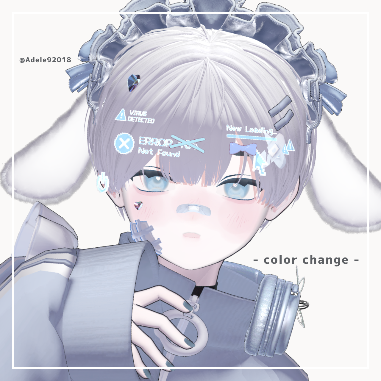 [ Free ][ くうた - Kuuta - ] yellow base makeup + body + eye texture - かちね ...