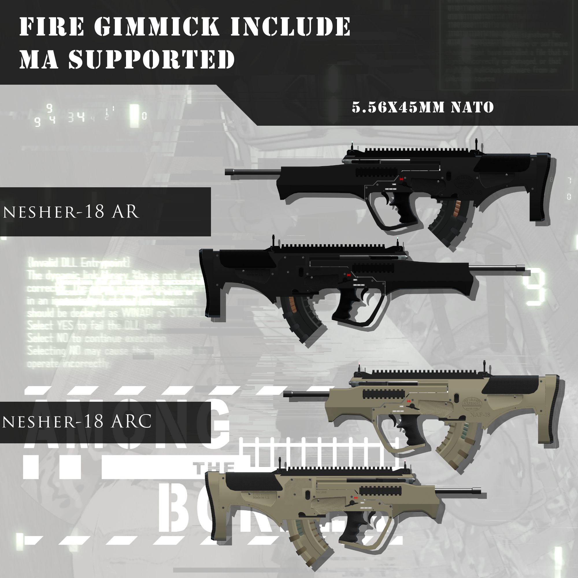 [MA対応] EEA NAF-18 AR (Nesher-AR) [ギミック搭載] - The Emperor Eagle's Arsenal ...