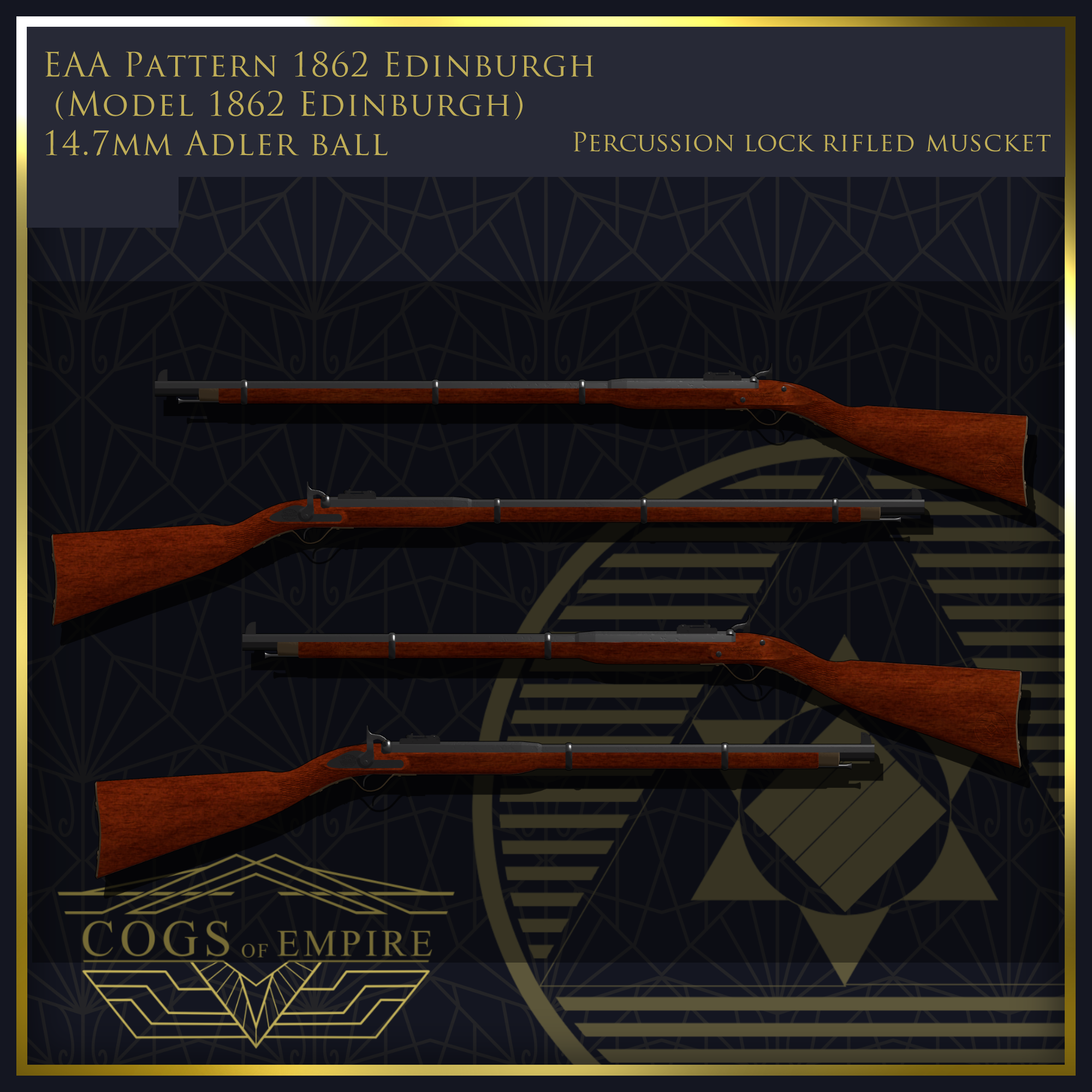 [MA対応] EEA Pattern 1862 Edinburgh(Model 1862)[ギミック搭載] - The Emperor ...