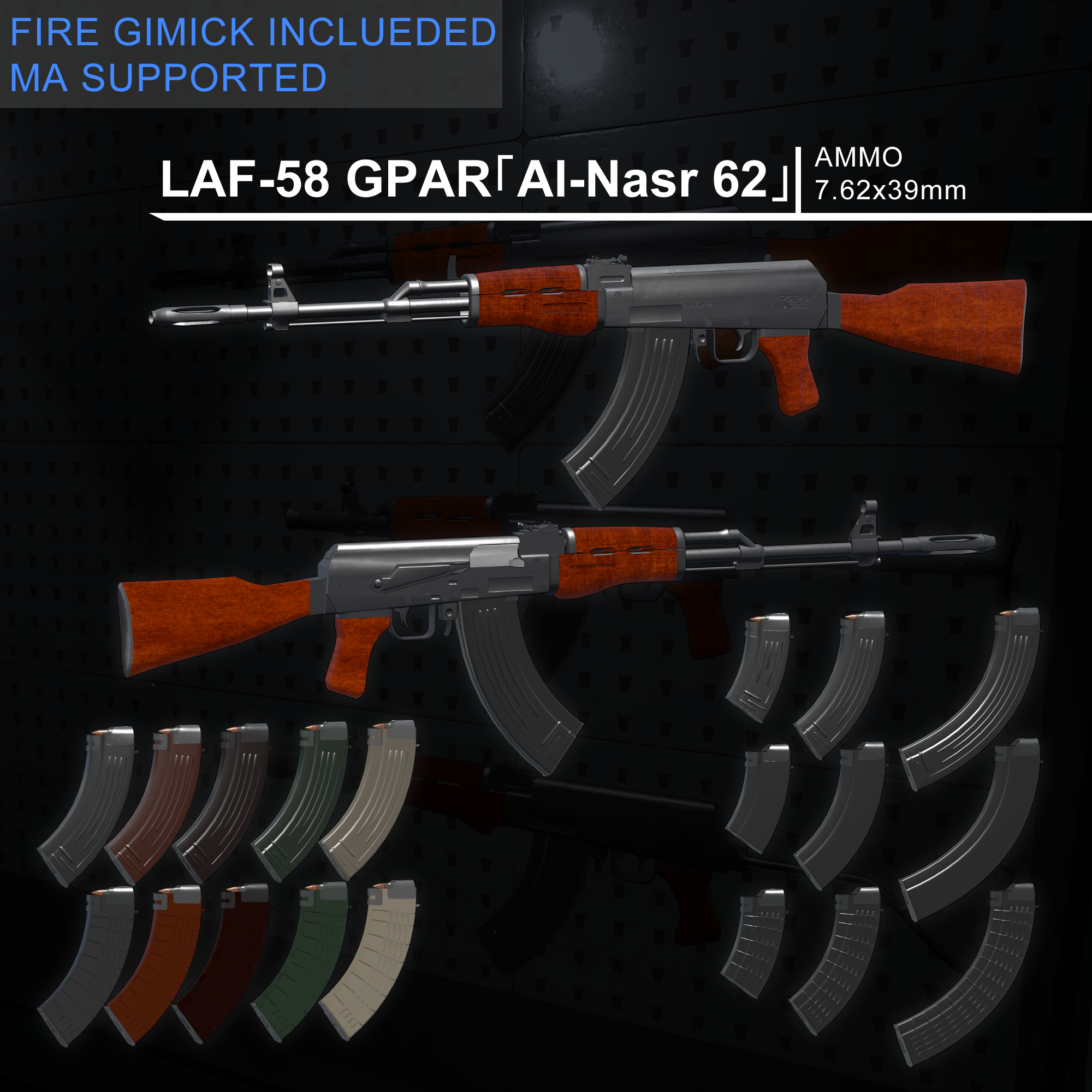 [MA対応]EEA LAF-58 GPAR「Al-Nasr 62」[ギミック搭載] - The Emperor Eagle's Arsenal ...