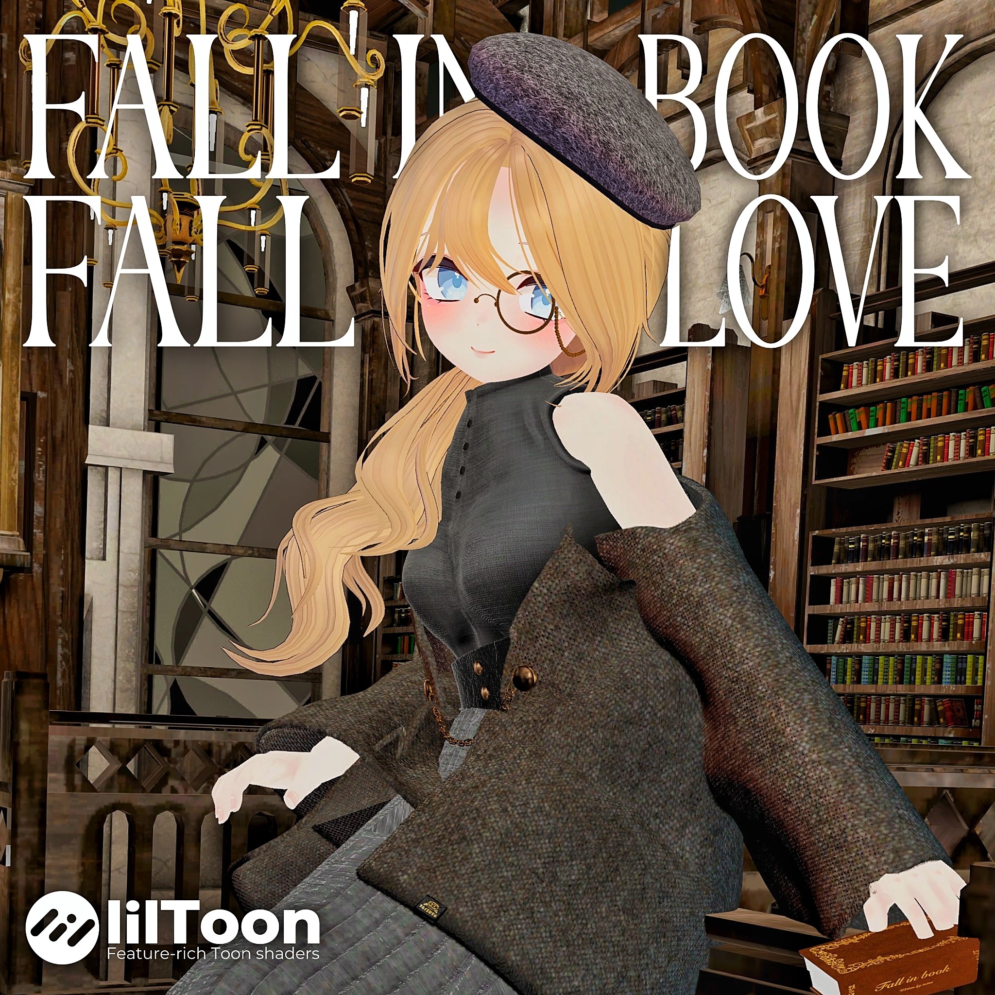 【31アバター対応】FALL IN BOOK,FALL IN LOVE - TATSUYA@VRChat店 - BOOTH