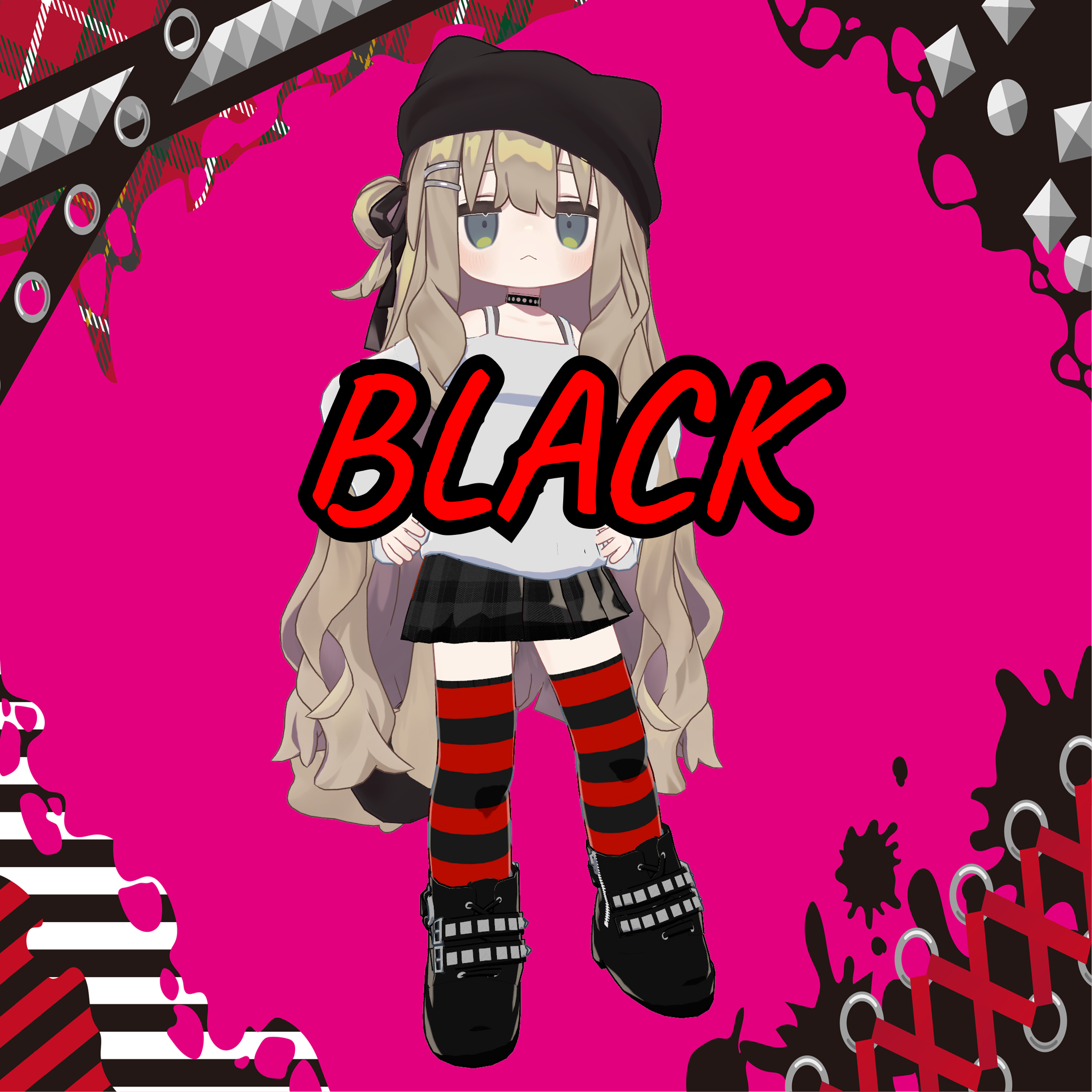【無料有】NOISE PUNK OUTFIT – 7 Colors - とんとん！ - BOOTH