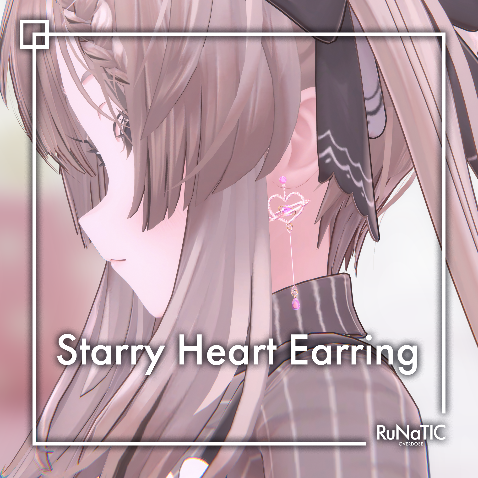 Starry Heart Earring - RuNaTIC OVERDOSE - BOOTH