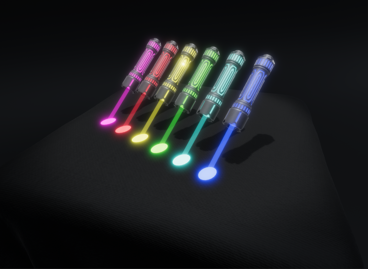 VRC Light Pen 6色セット - sensitivecube - BOOTH
