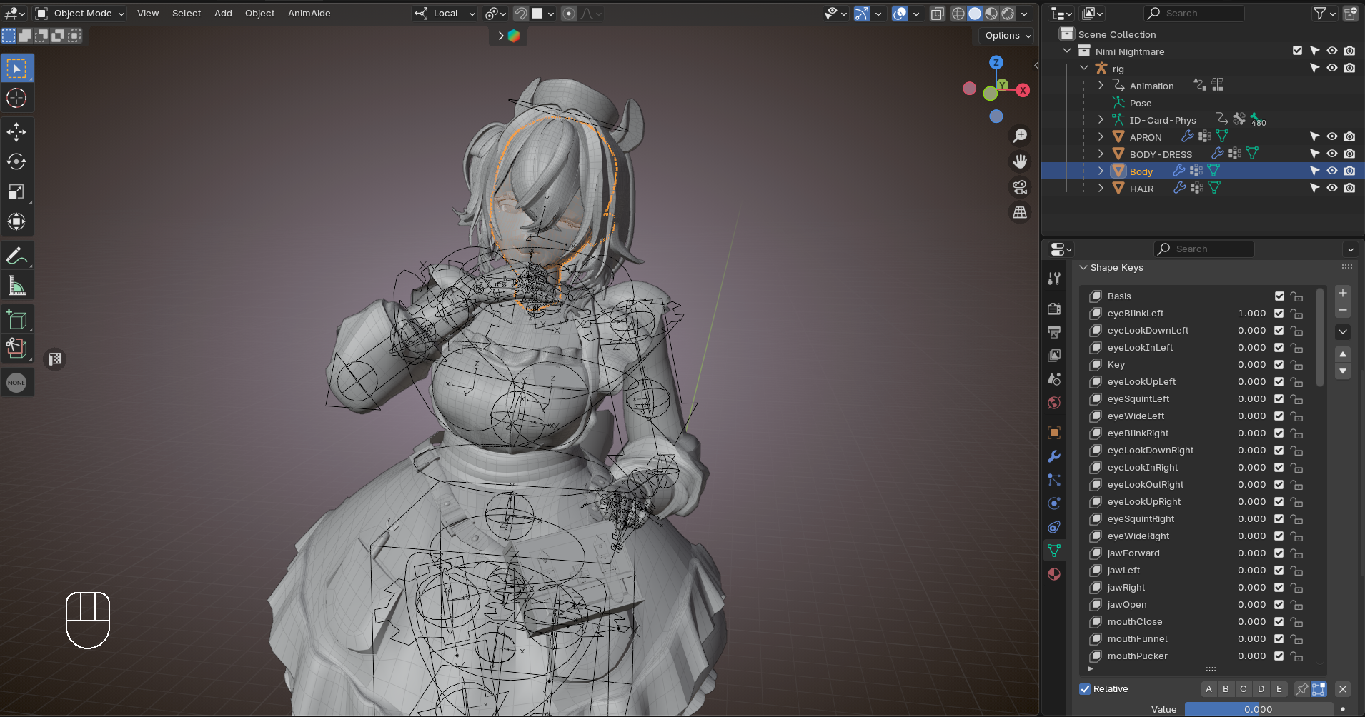 Nimi Nightmare - Fan Made VRChat Model - Abakat_VT (VRChat 3D Models ...