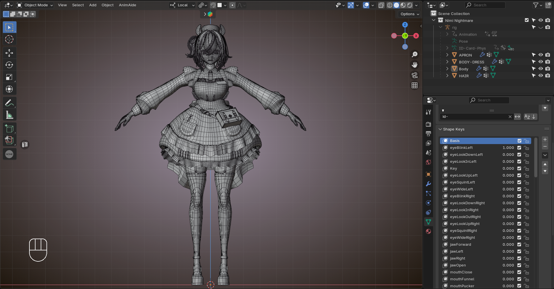 Nimi Nightmare - Fan Made VRChat Model - Abakat_VT (VRChat 3D Models ...