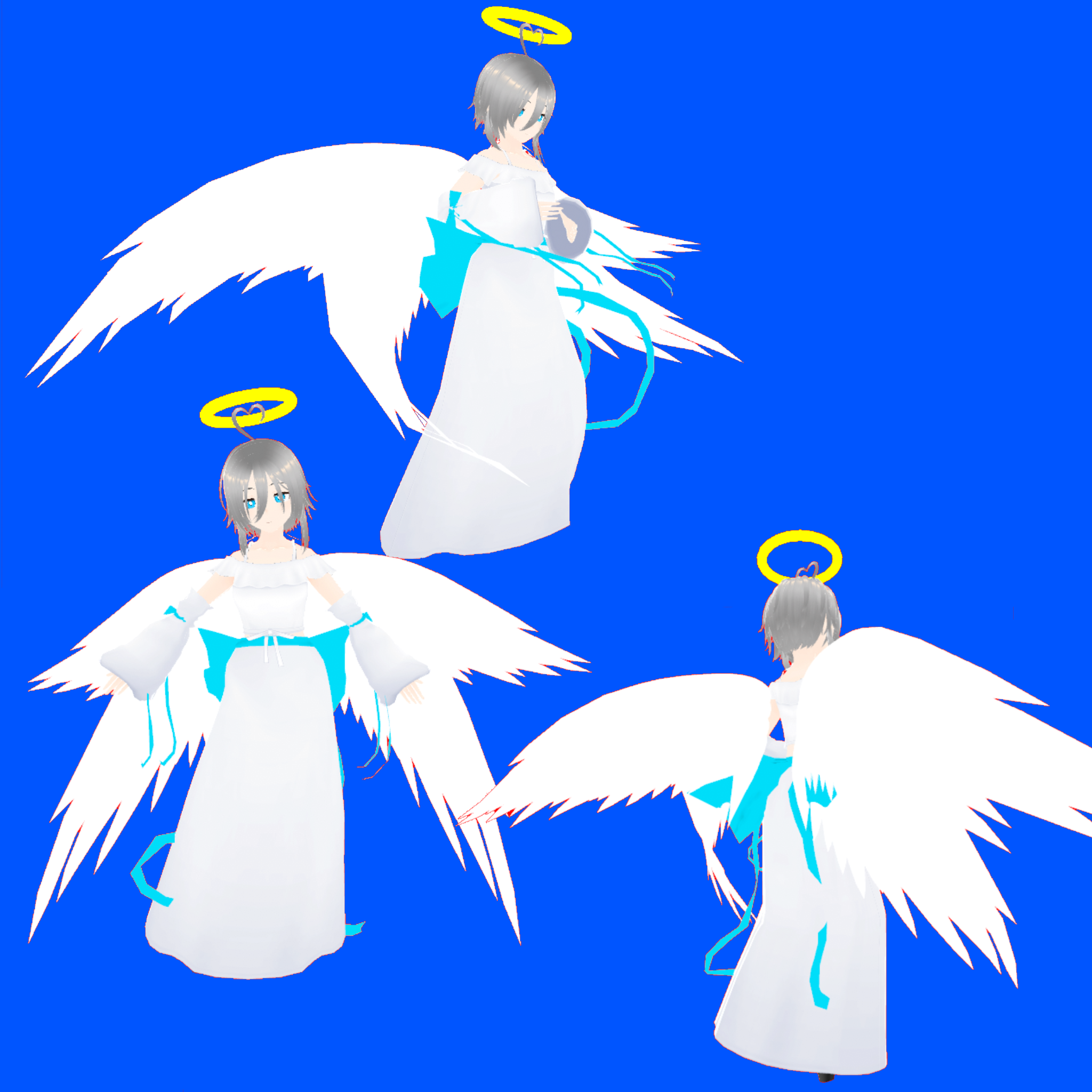 天使ちゃん VRM (vroido製) - 完熟スライムの小屋 - BOOTH