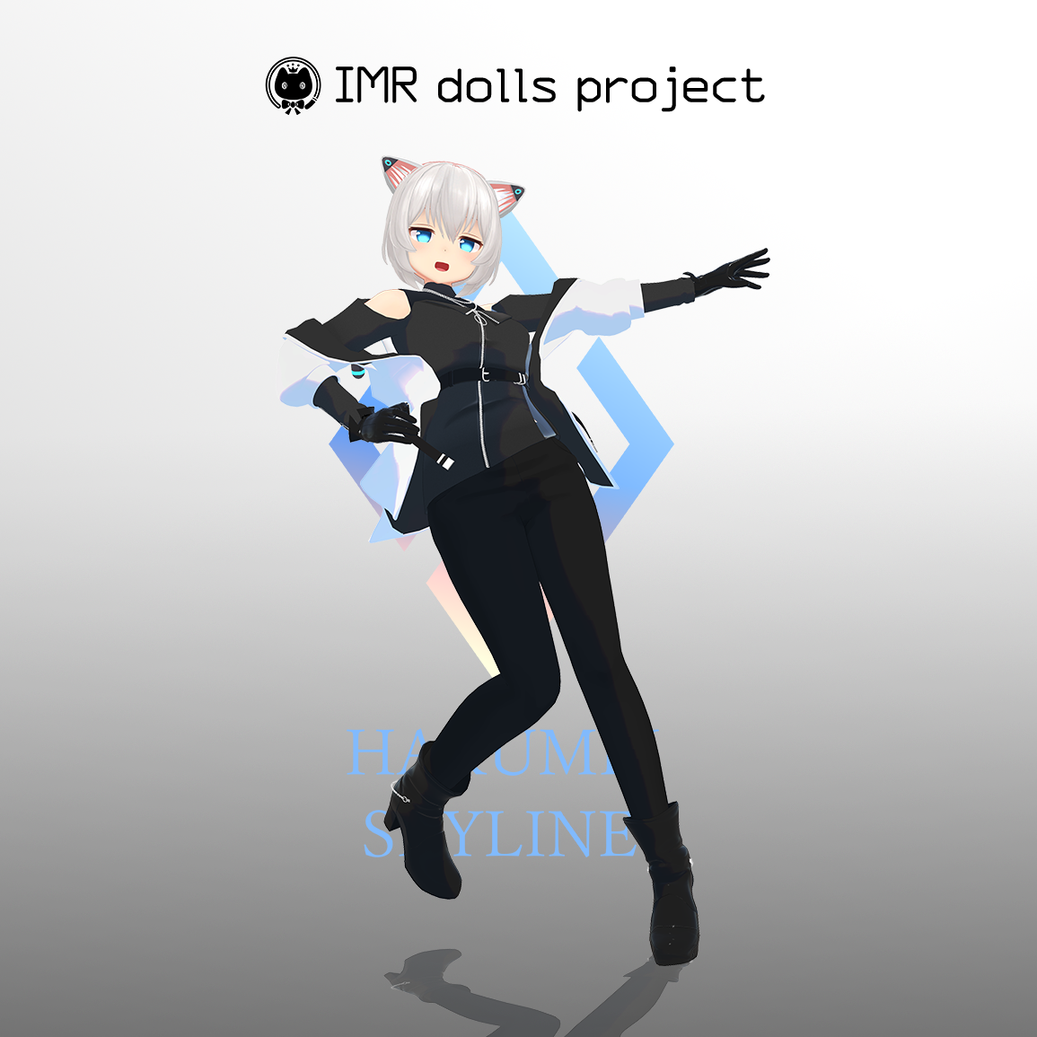 【VRChat】DUALFILM【量産型のらきゃっと ぷらす対応衣装】 - HAKUMEI SKYLINE - BOOTH