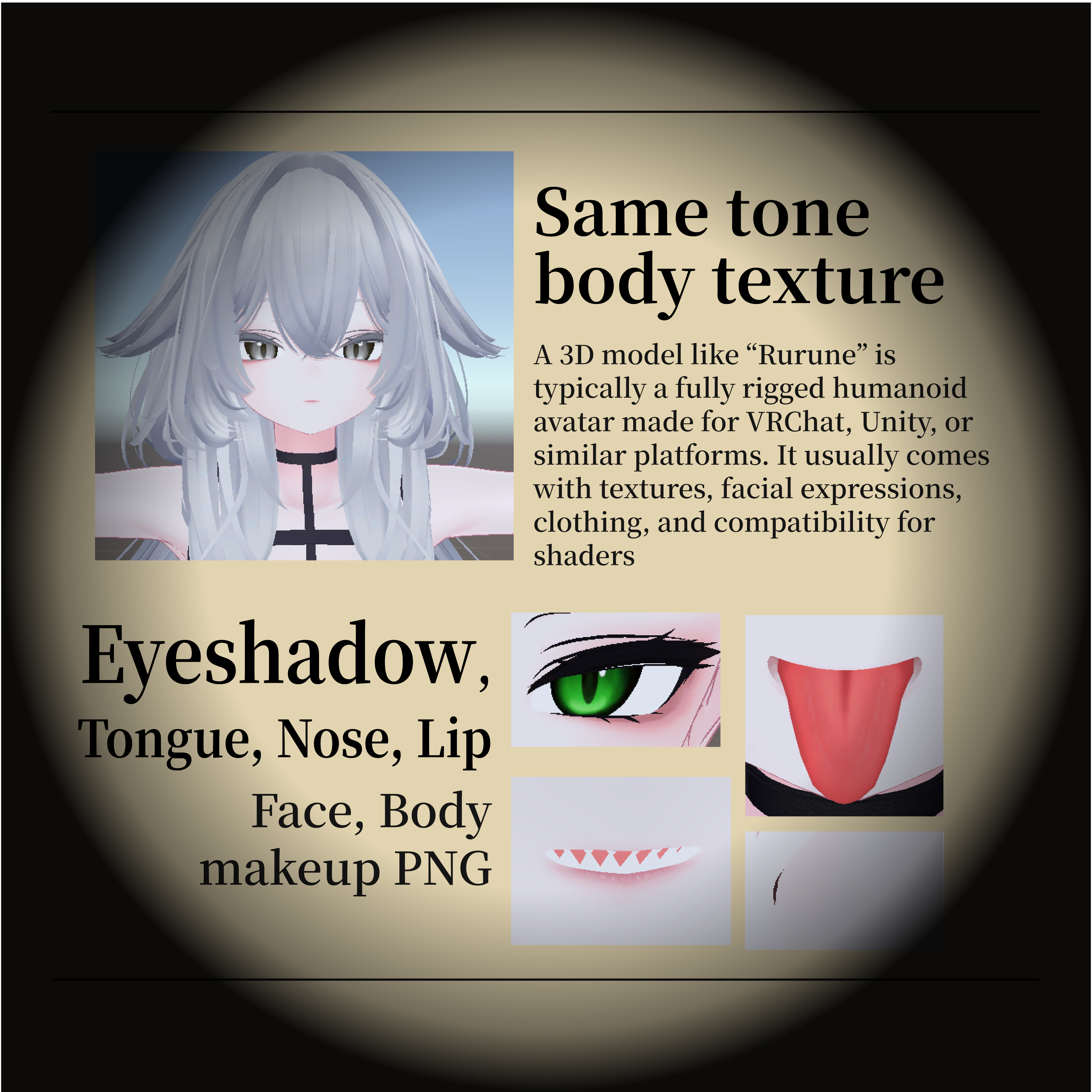 { 50% SALE }「rurune」13 color Predator Eye Texture, Soft Smoky Makeup ...