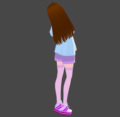 vtuber model 3d - thegamerhylian - BOOTH