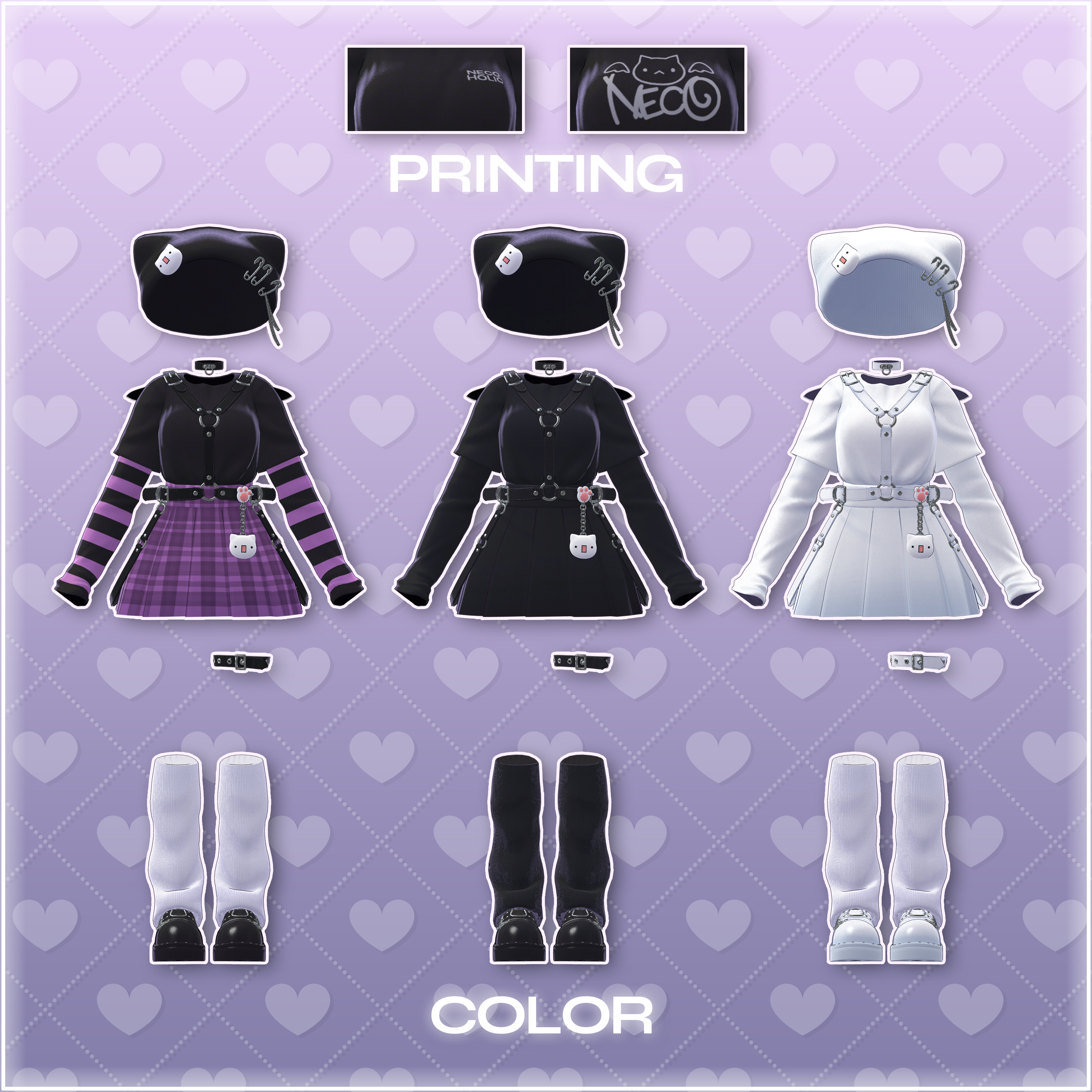【萌(Moe) 専用】 NECO HOLIC - SILVER CAT - BOOTH