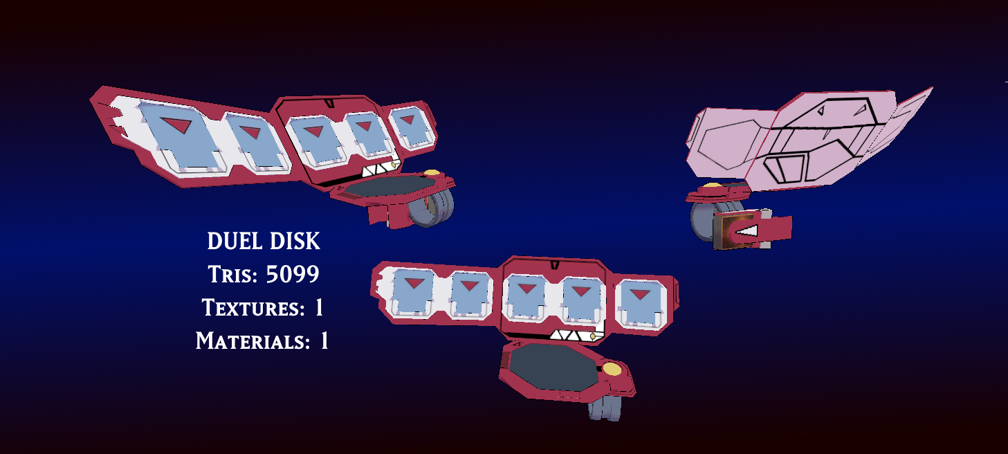 [VRC] Yu-Gi-Oh! ZEXAL Duel Disk Accessory - jtheduelist - BOOTH