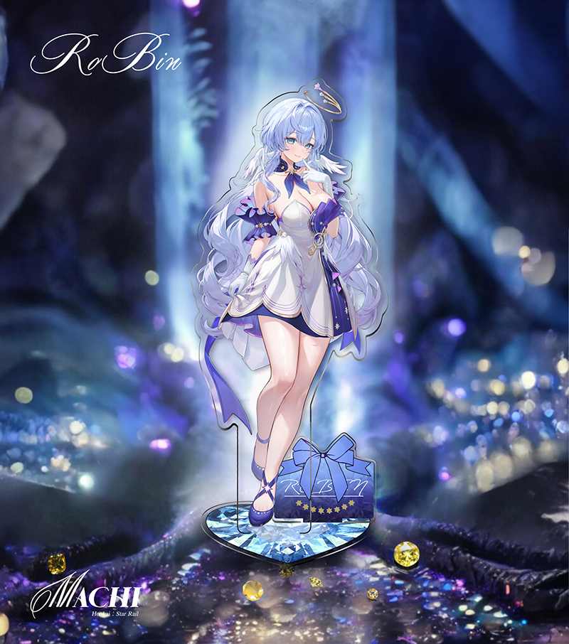 【C105受注通販】夢の下着アクリルフィギュア (二面) 崩壊スターレイル - Machi - BOOTH