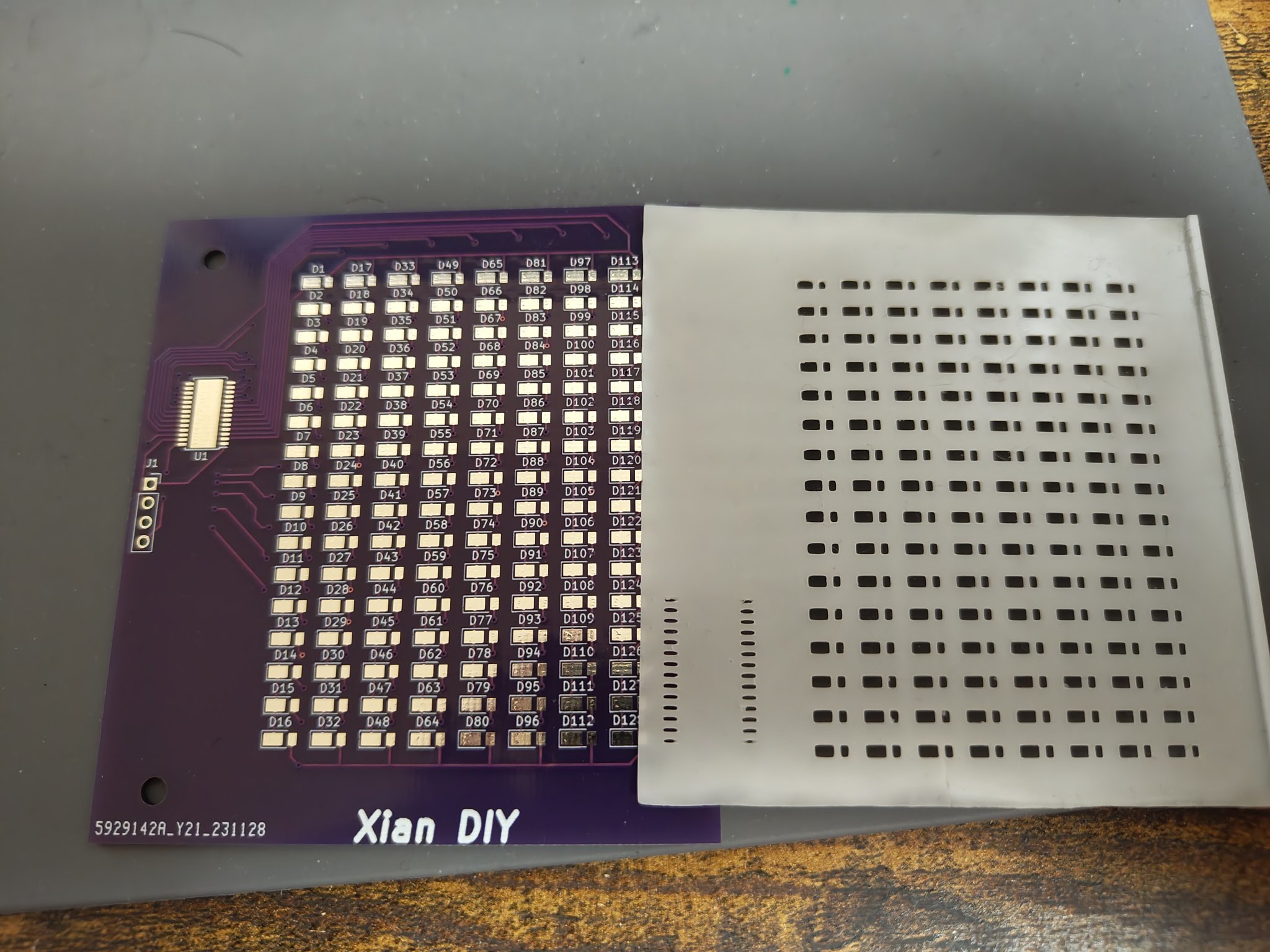 Xian DIY LEDマトリクスボードキット（訳ありなやつ） - Xian diy - BOOTH