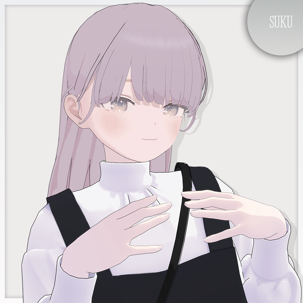 【☁Lapwing対応】ストレートヘア【VRChat】 - -SUKU- - BOOTH