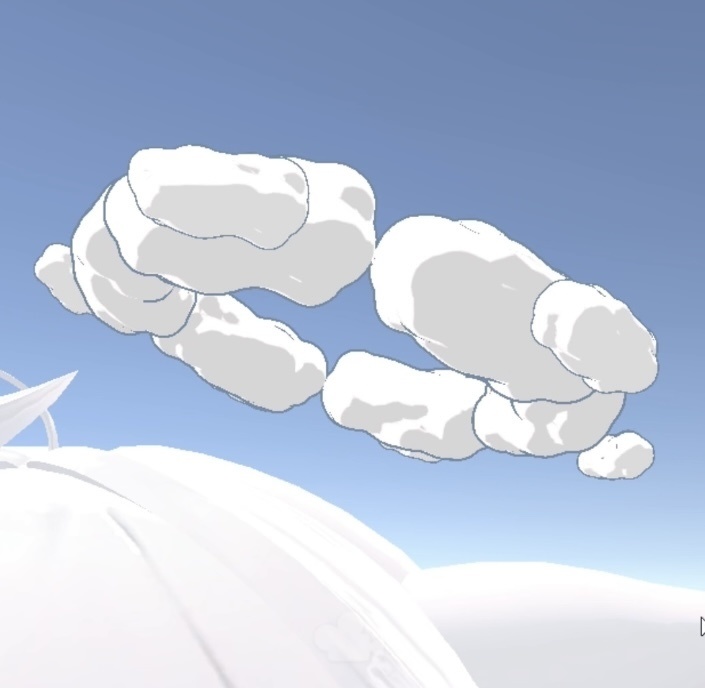 【無料】動く雲ヘイロー‼ - RE - BOOTH